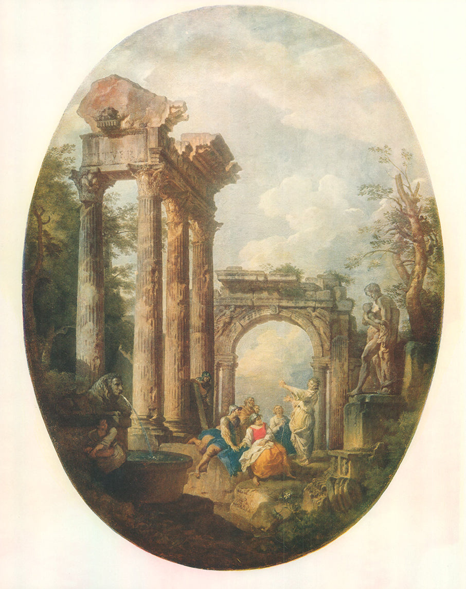 Romans Ruines by Giovanni Paolo Pannini - 13 X 17 Inches (Art Print ...
