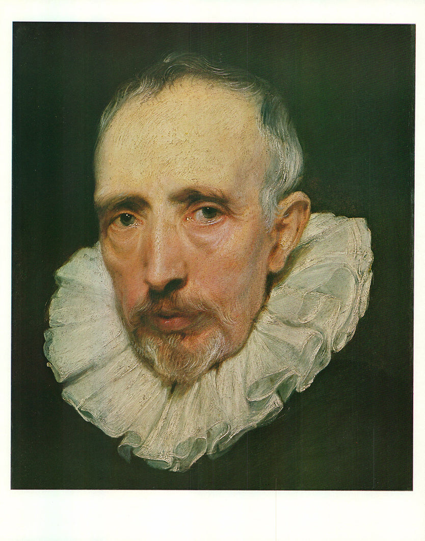 Portrait of Cornelis van der Geest by A. van Dyck - 12 X 15 inches (Ar ...