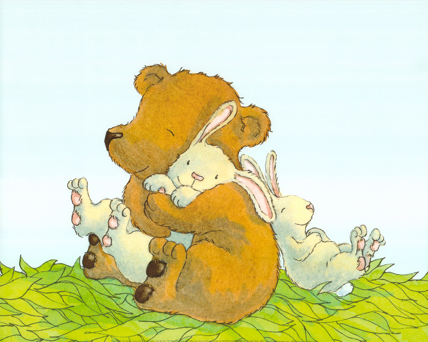I Love You by Debi Gliori - 16 X 20 Inches (Art Print) – Artistica Fine Art