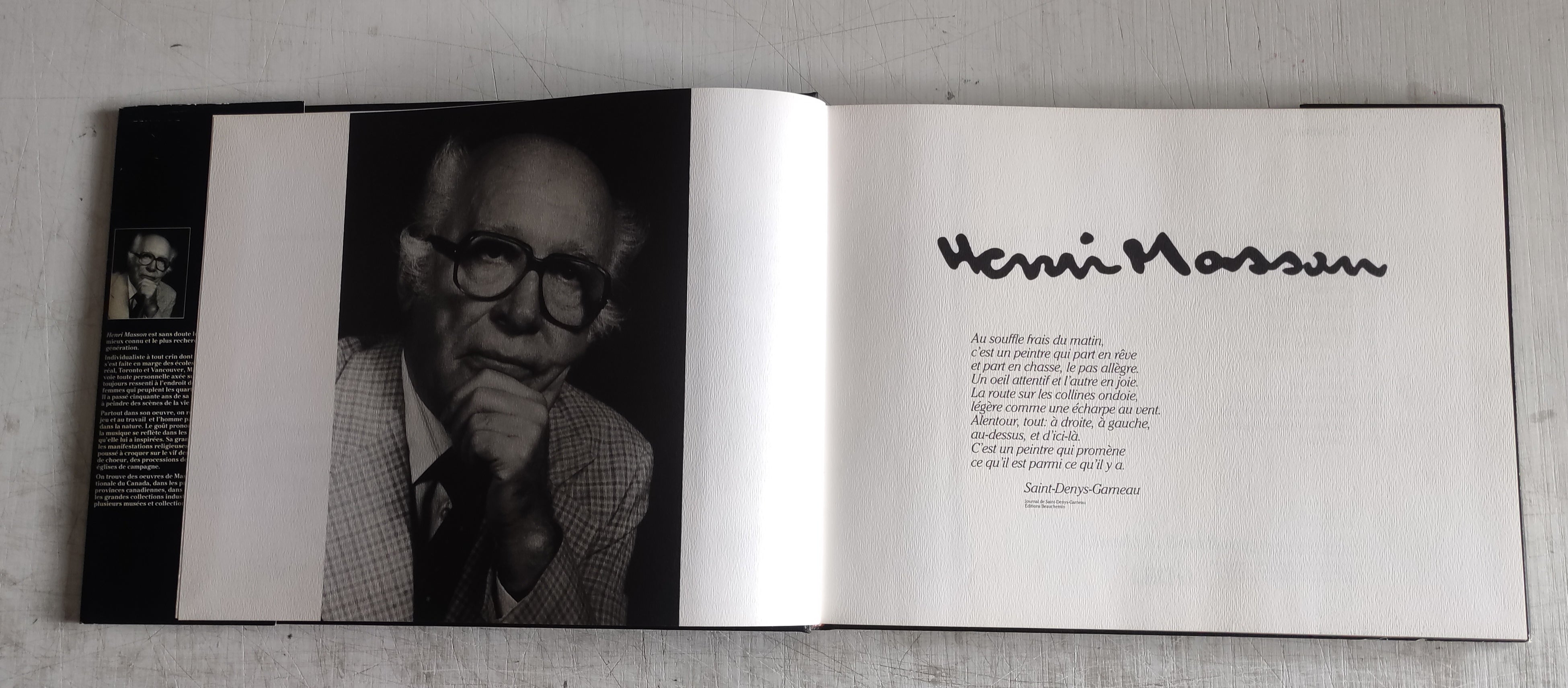 Henri Masson: La Vision D'un Peintre by Claude A. Bouchard (Vintage Ha ...