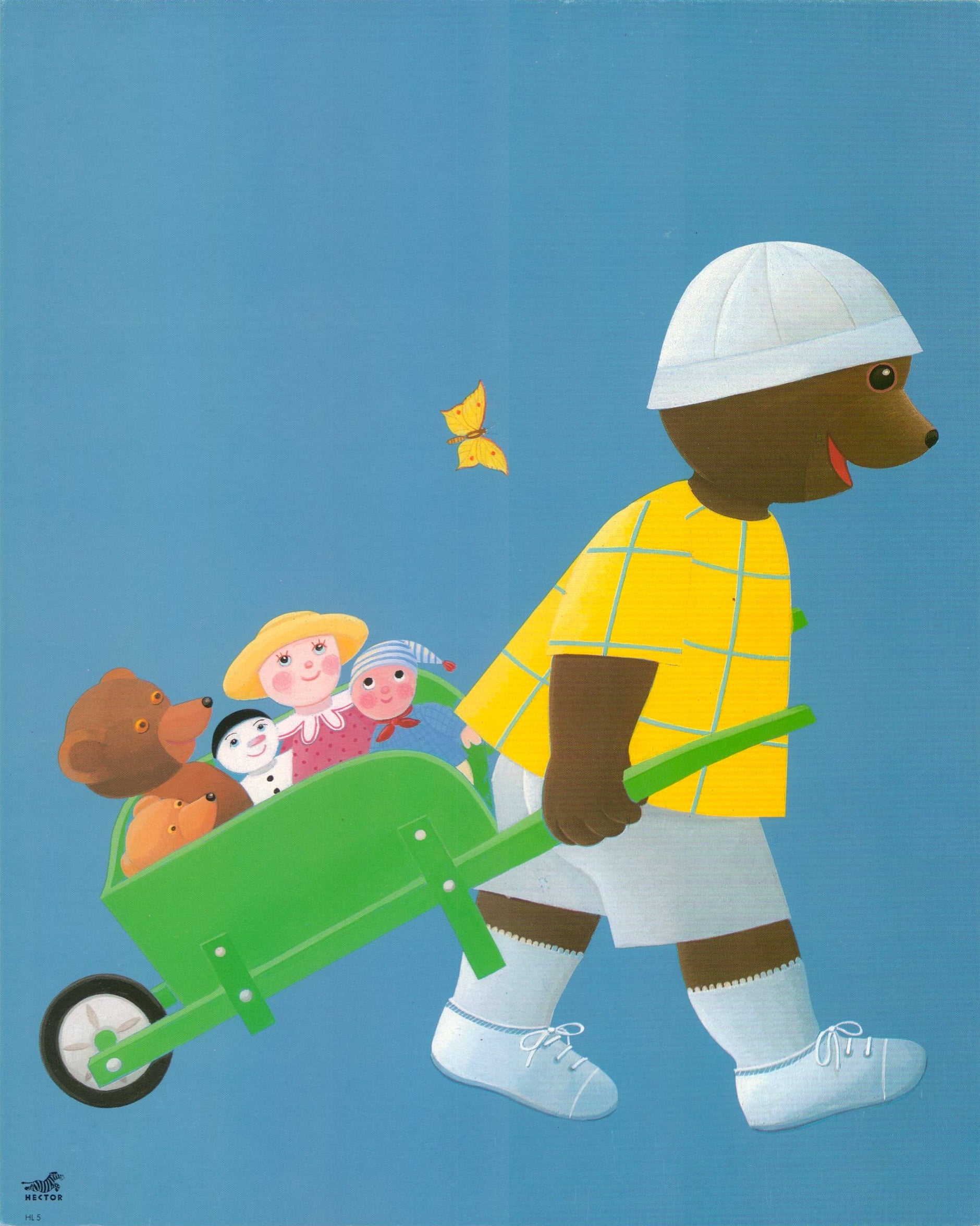 Little Brown Bear by Danièle Bour - 10 X 12 Inches (Art Print ...