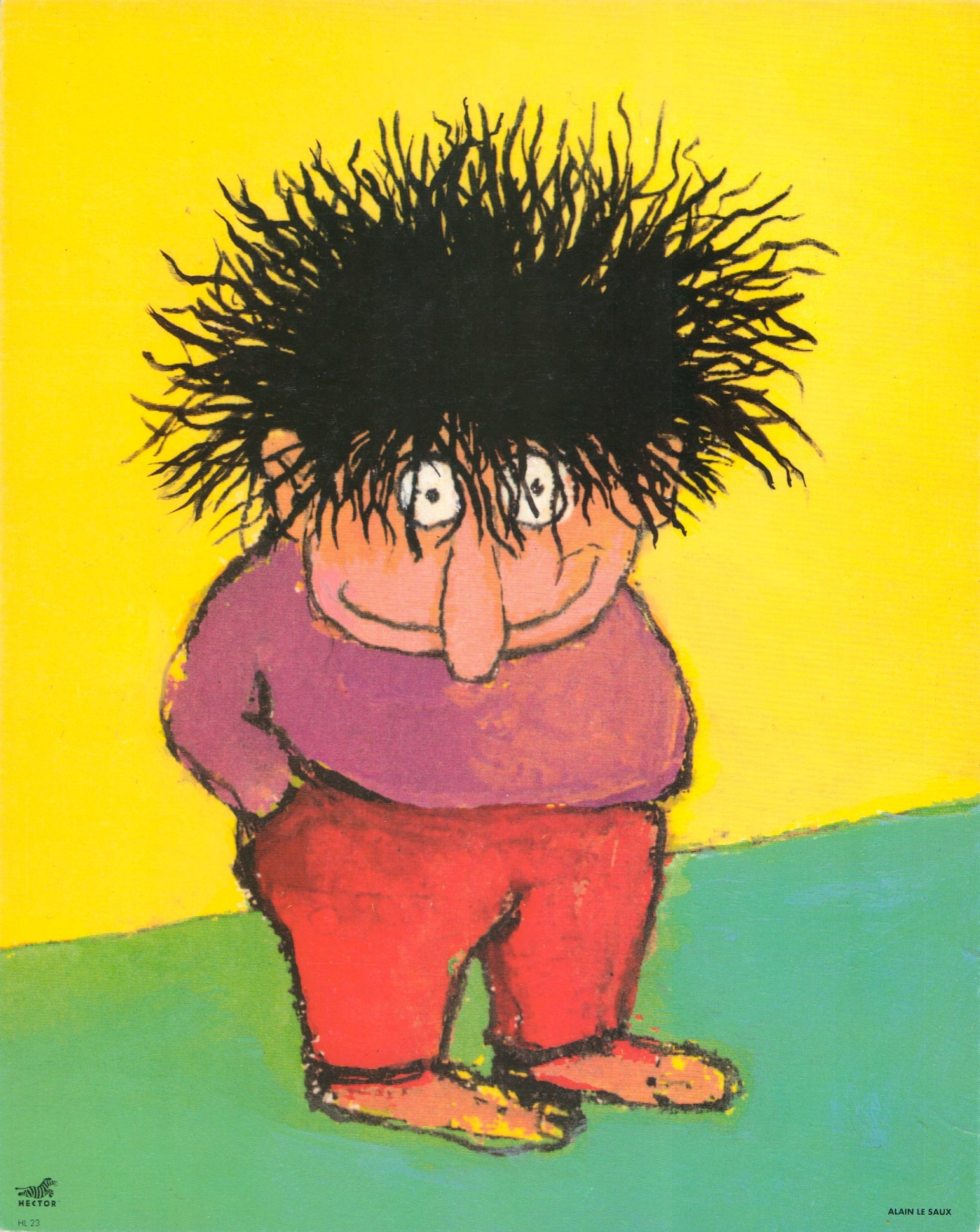 Daddy Does Not Like me Looking Dishevelled by Alain Le Saux - 10 X 12 ...