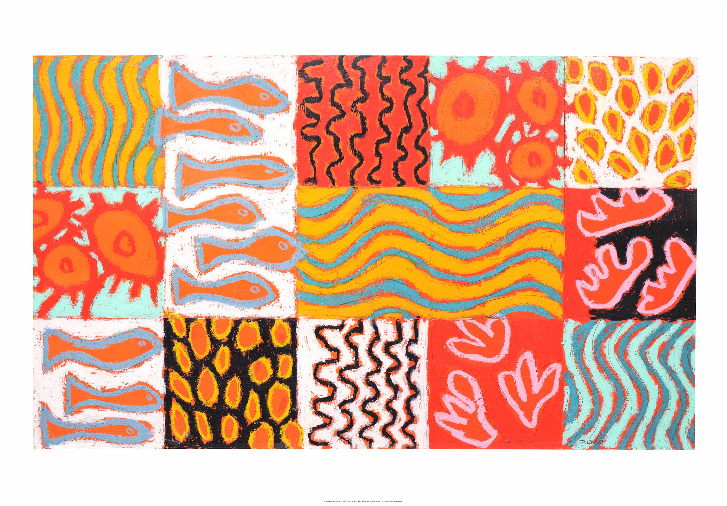 Sea Side, 2010 by Gordon Hopkins - 28 X 40 Inches (Digital Print ...