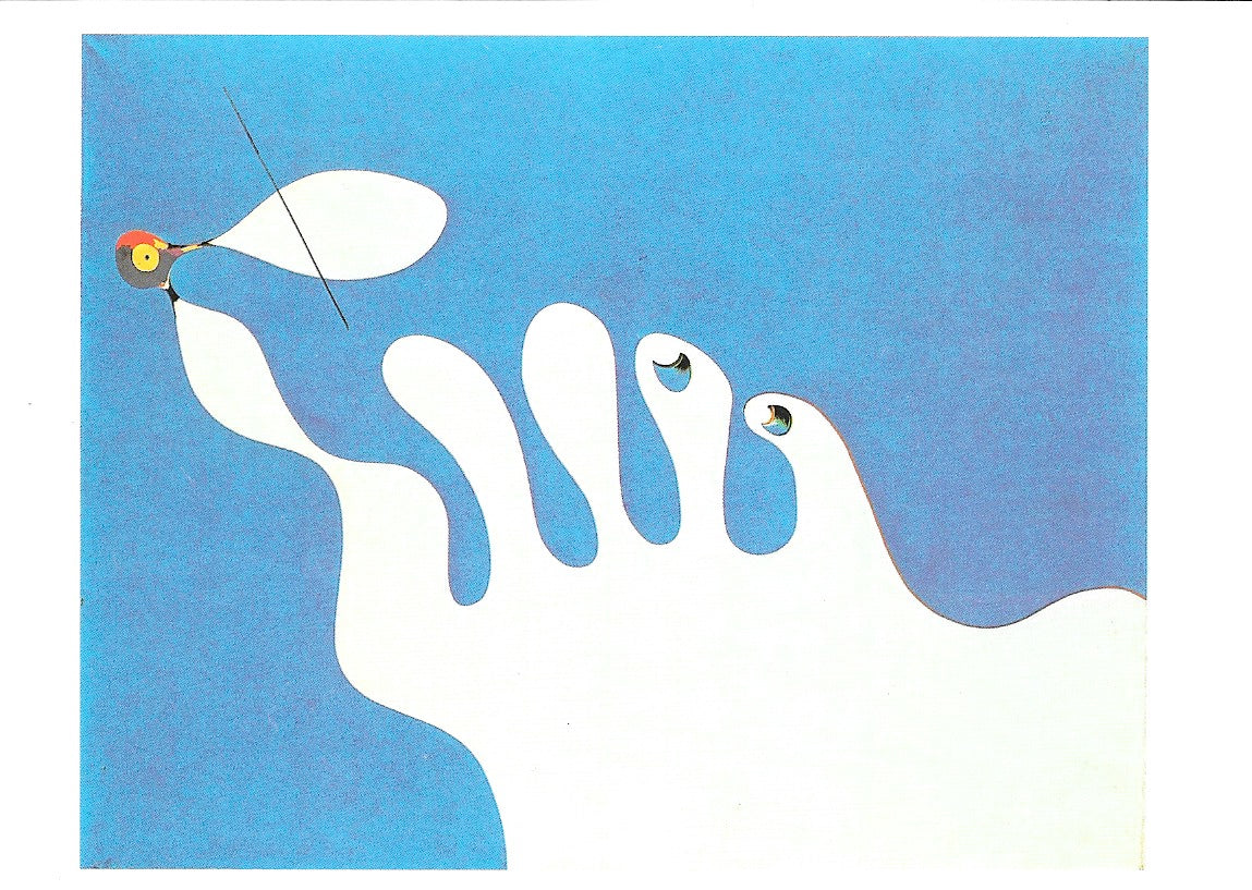 Hand Catching a Bird, 1926 by Joan Miro - 4 X 6 Inches (10 Postcards ...