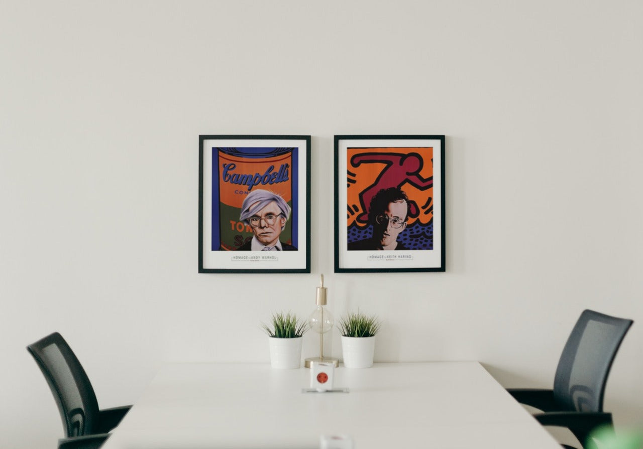 Homage to Keith Haring by Alan Bortman - 24 X 32 Inches (Art Print ...