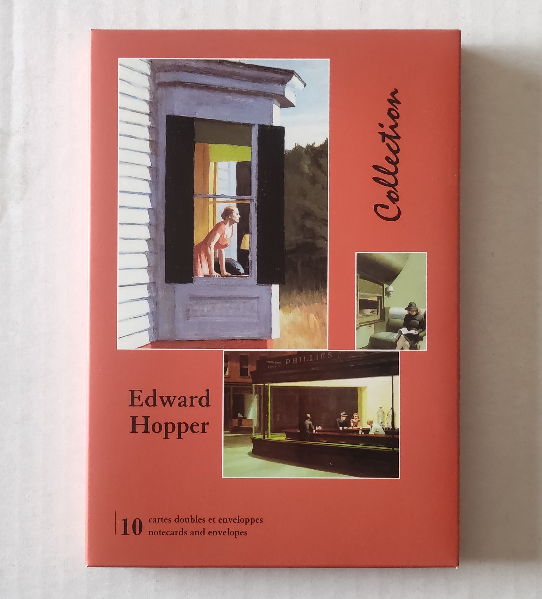 Ensemble de 10 cartes de notes avec enveloppes de Edward Hopper - 5 X ...