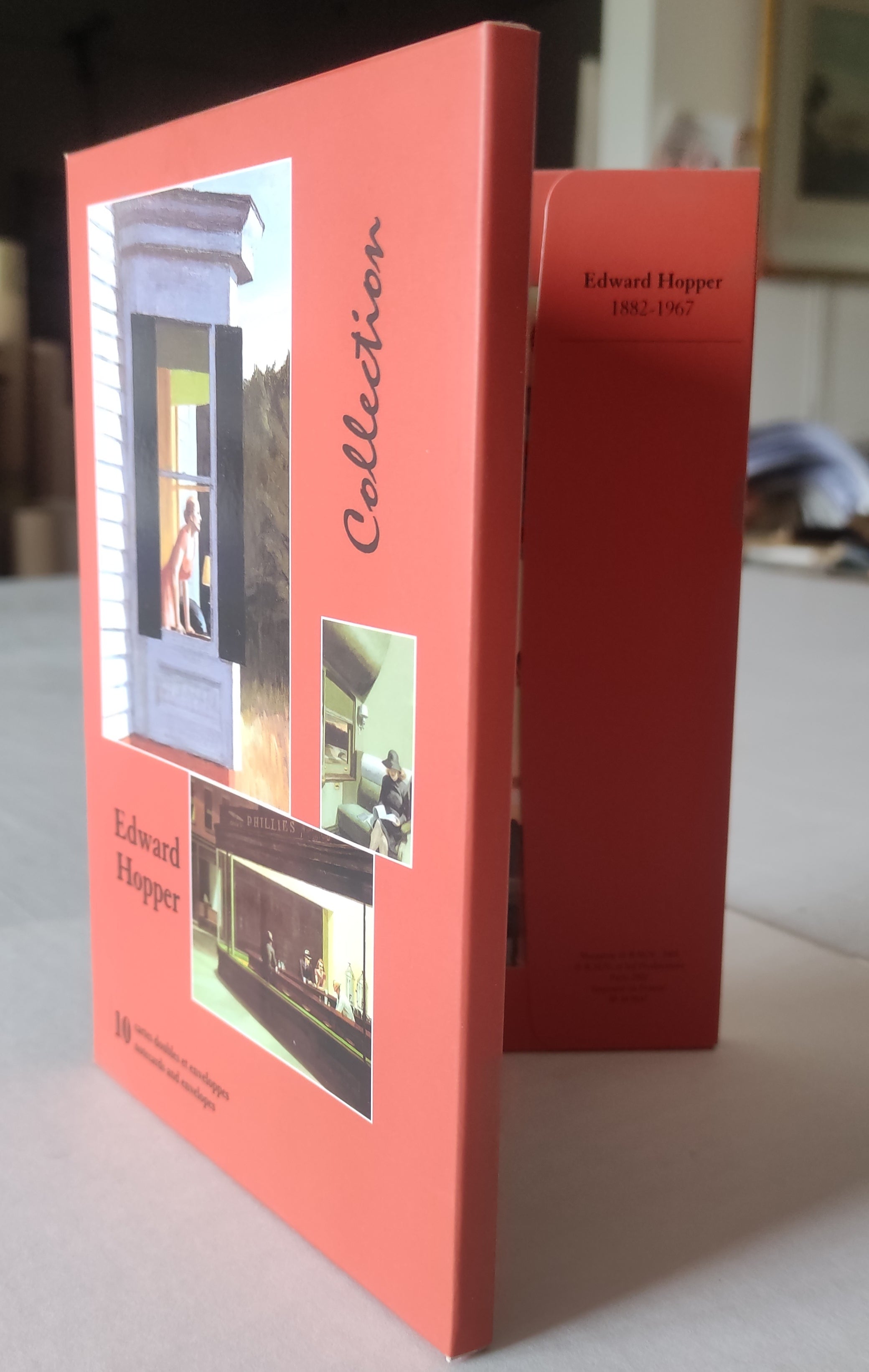 Ensemble de 10 cartes de notes avec enveloppes de Edward Hopper - 5 X ...