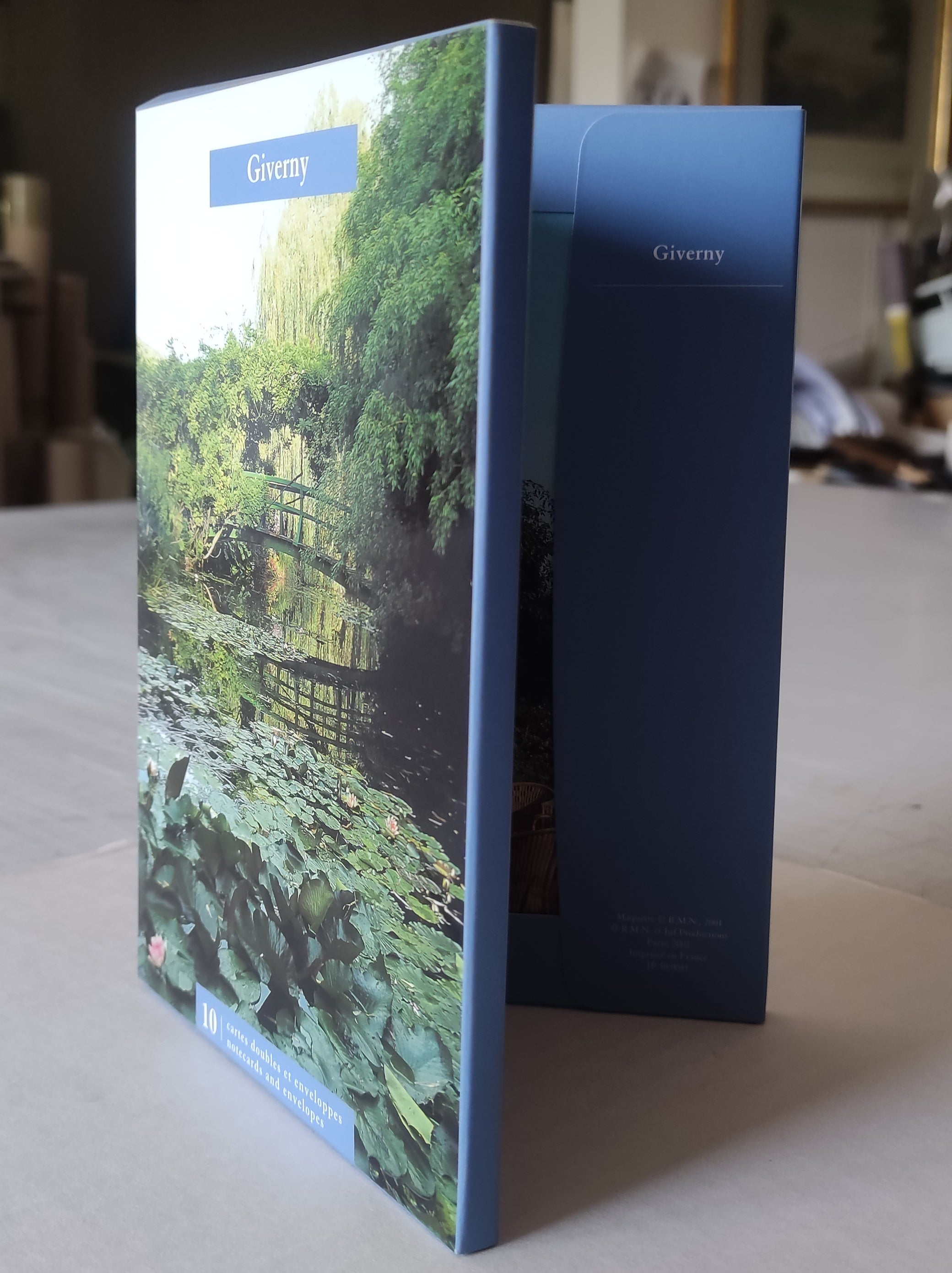 Set of 10 Notecards with Envelopes of Giverny - 5 X 7 Inches (10 Note ...