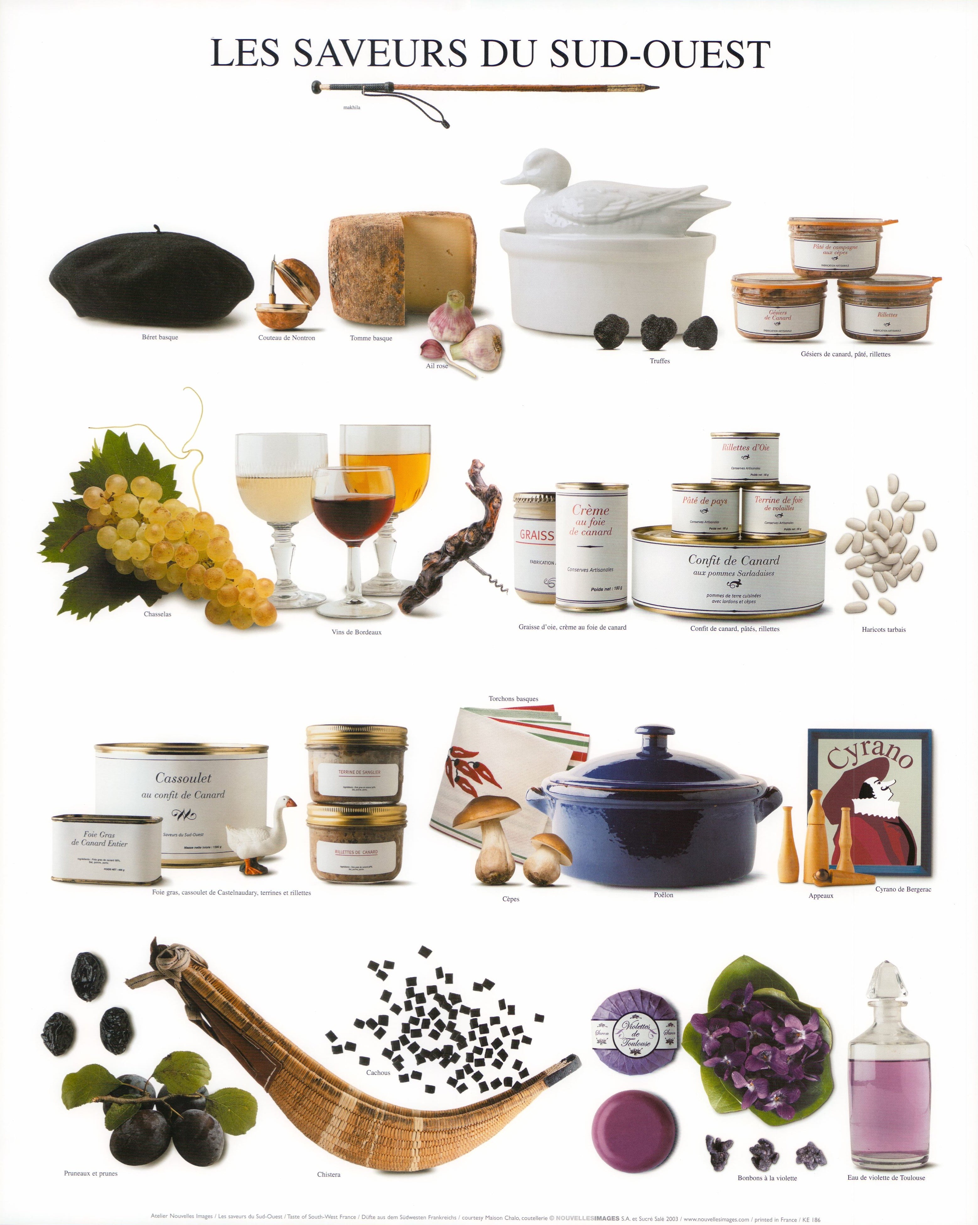 Taste of South-West France by Atelier Nouvelles Images - 16 X 20 Inche ...