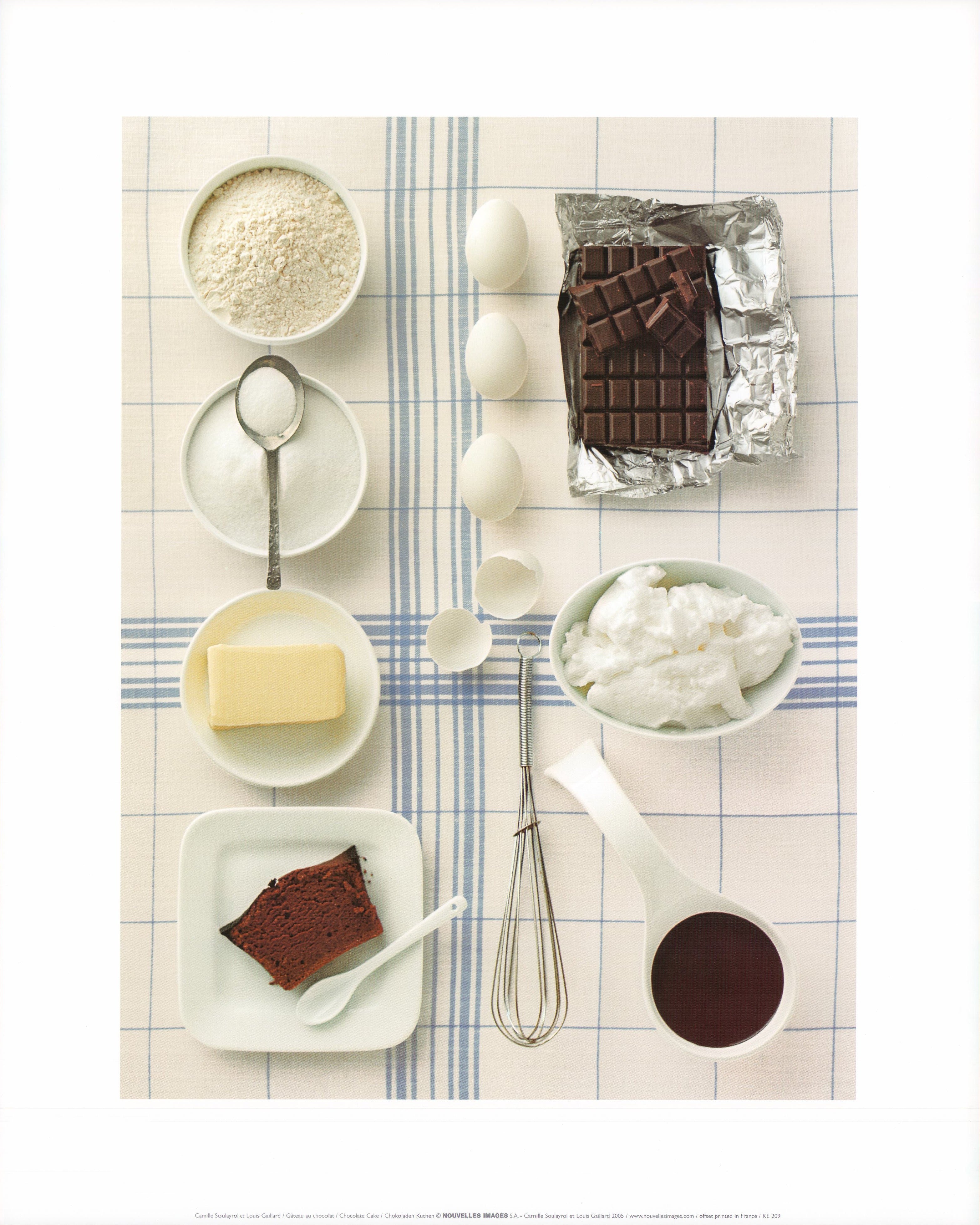 Chocolate Cake by Camille Soulayrol and Louis Gaillard - 16 X 20 Inche ...