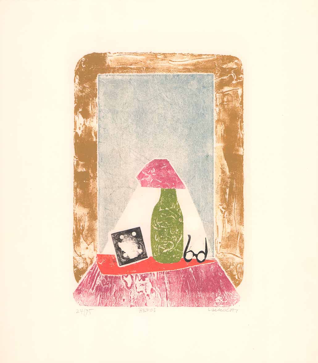 Repos by Eva Landori - 15 X 17 Inches (Etching Numbered & Signed) 24/7 ...