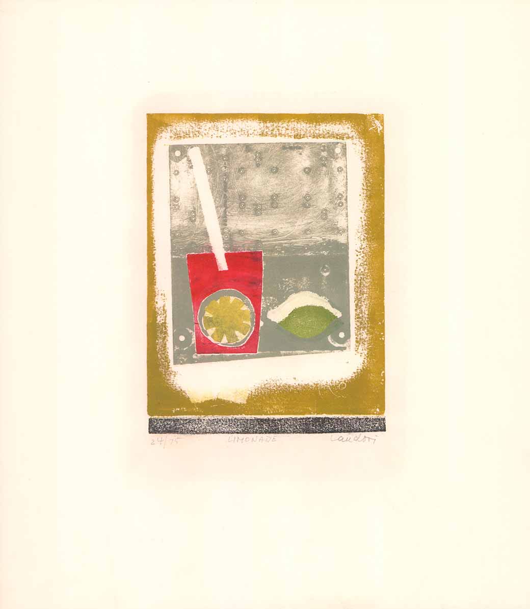 Limonade by Eva Landori - 15 X 17 Inches (Etching Numbered & Signed) 2 ...
