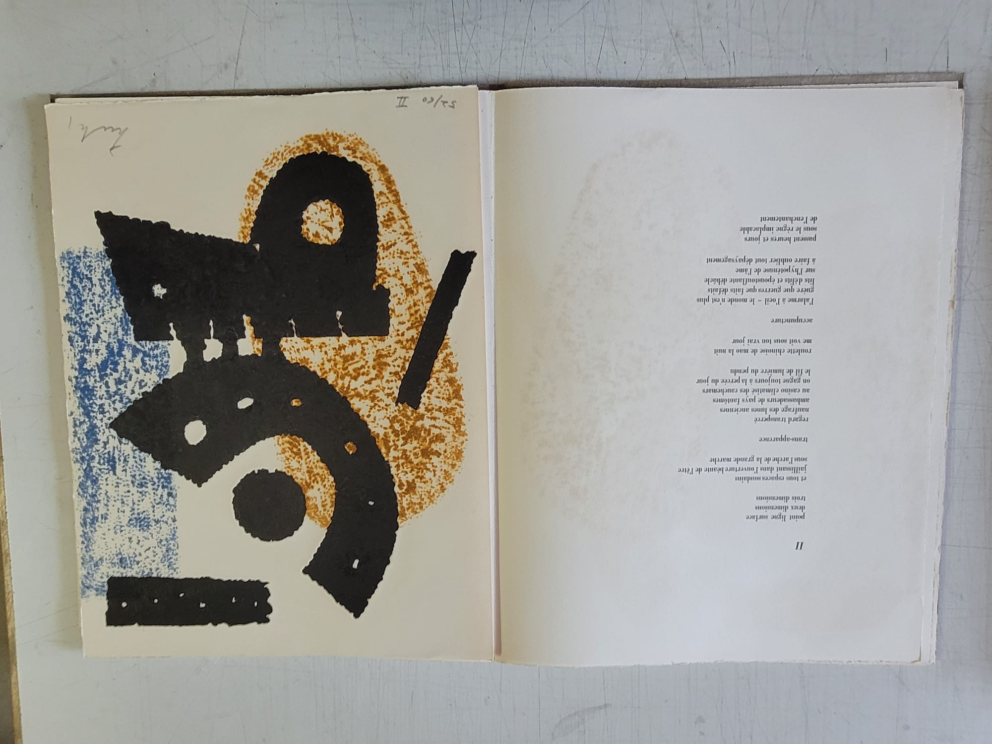 Portfolio Trans-Apparence, I, II, III, IV & V by Berto Lardera(Etchings Numbered & Signed) 52/60 ...