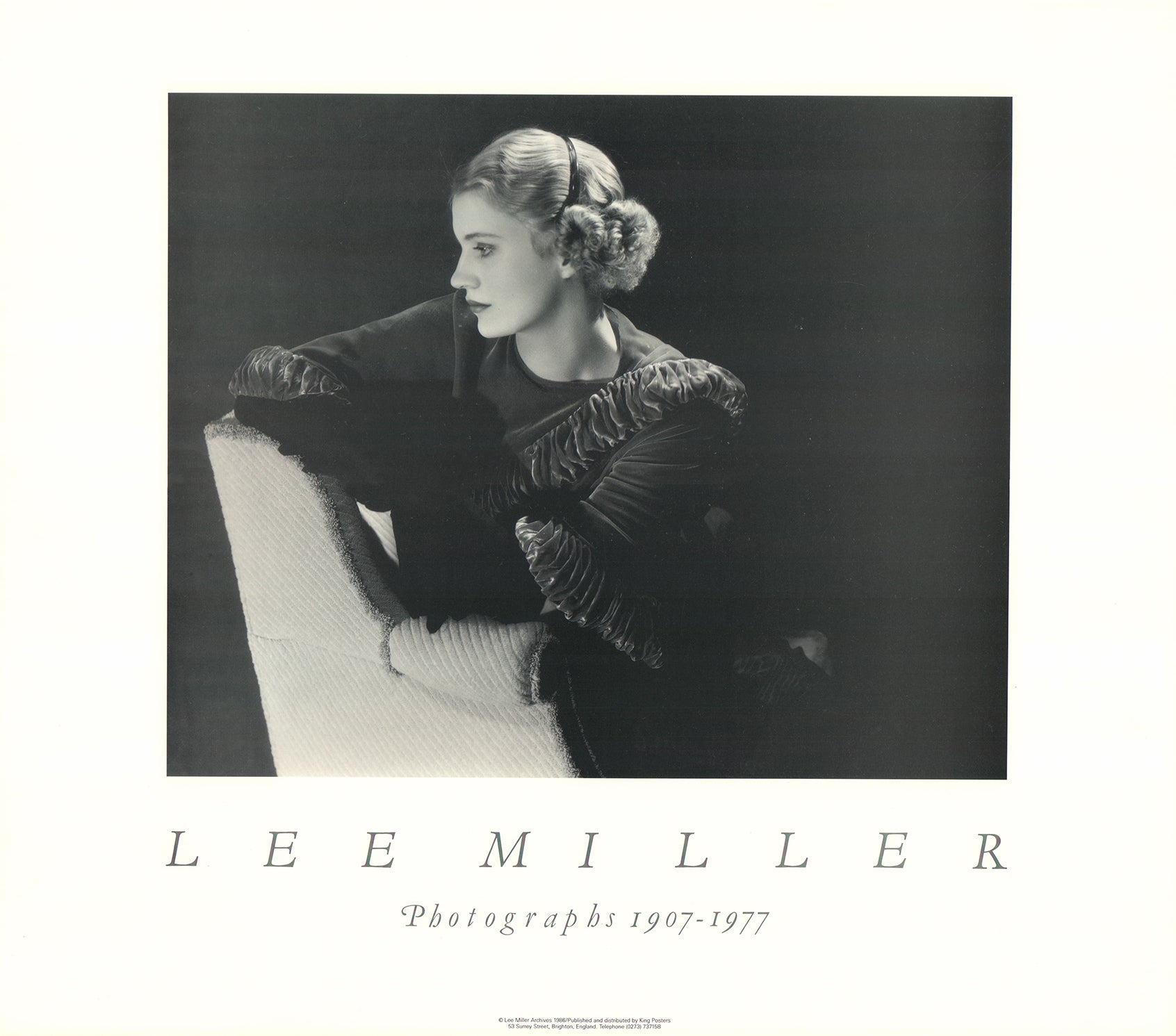 Self Portrait by Lee Miller - 21 X 24 Inches (Duotone Art Print ...