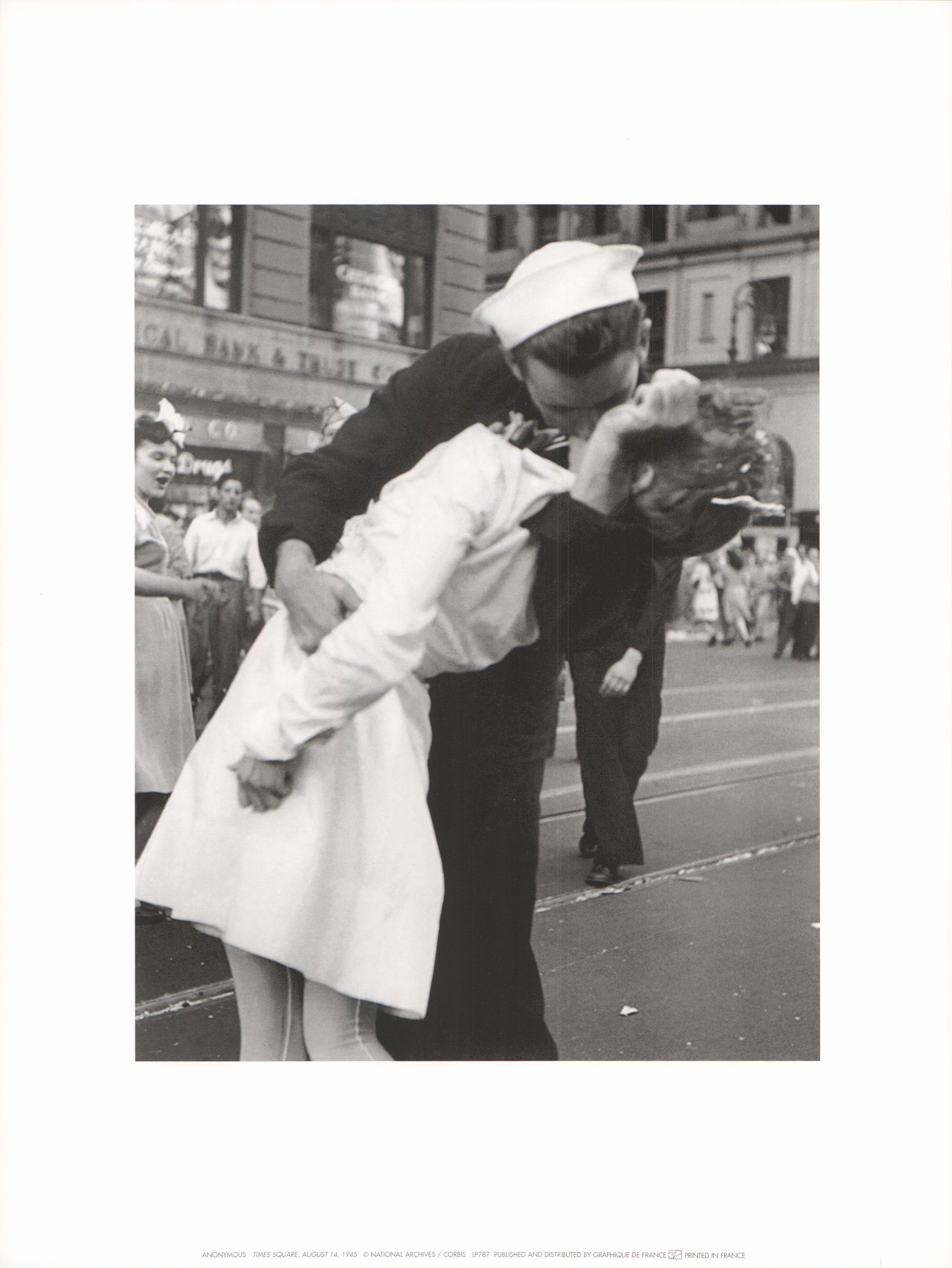 Times Square, August 14, 1945 by Anonymous - 12 X 16 Inches (Art Print ...
