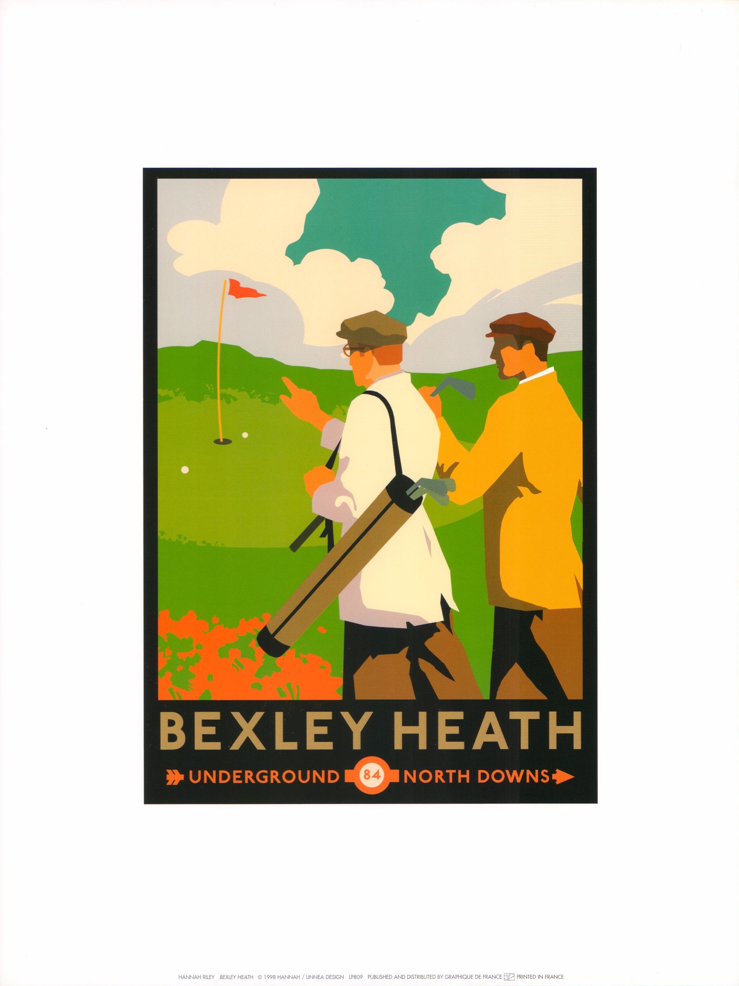 Bexley Heath by Hannah Riley - 12 X 16 Inches (Art Print) – Artistica Fine Art