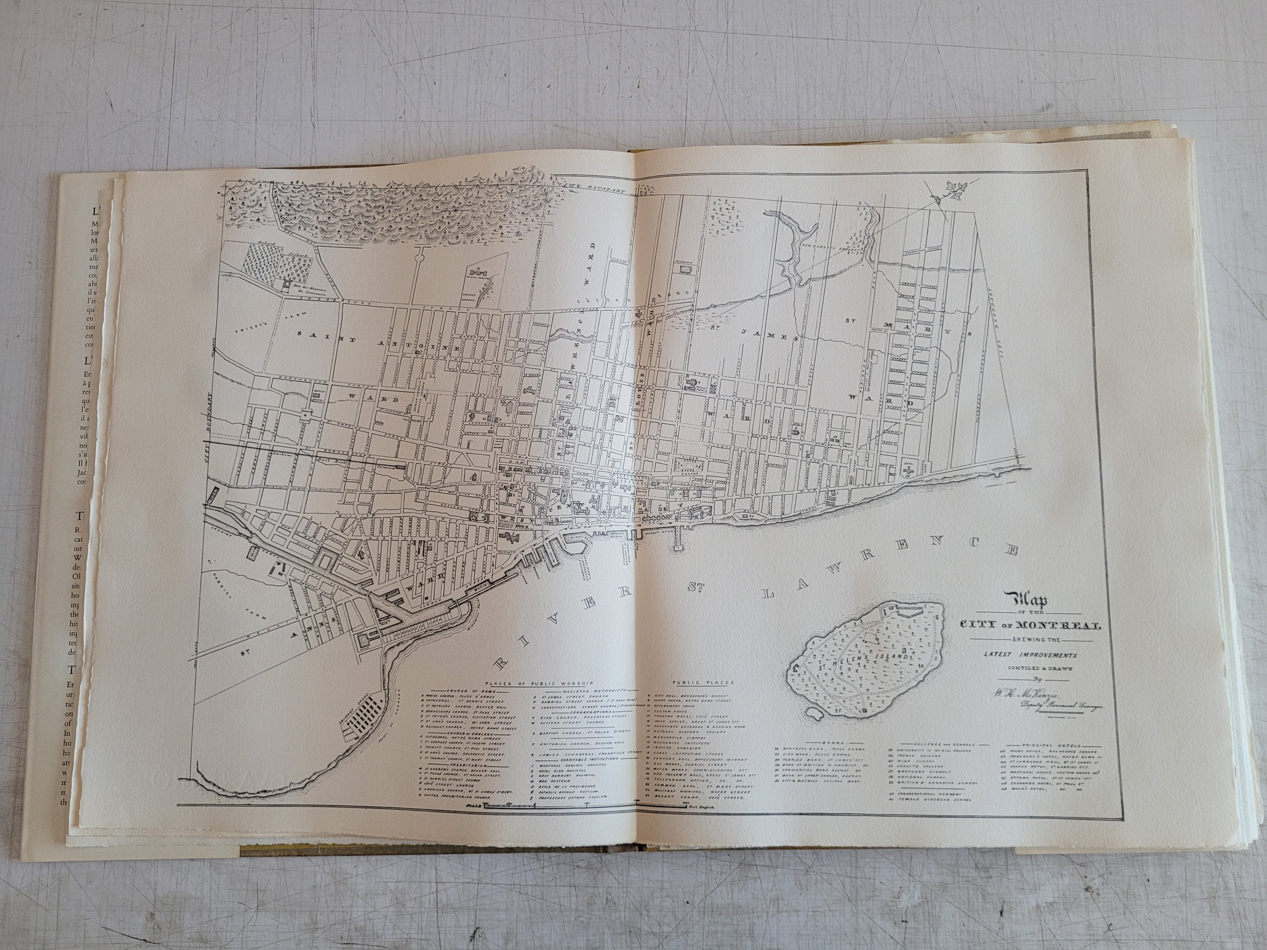 LIVING PAST OF MONTREAL Canadian History Art Drawings by R. D. Wilson ...