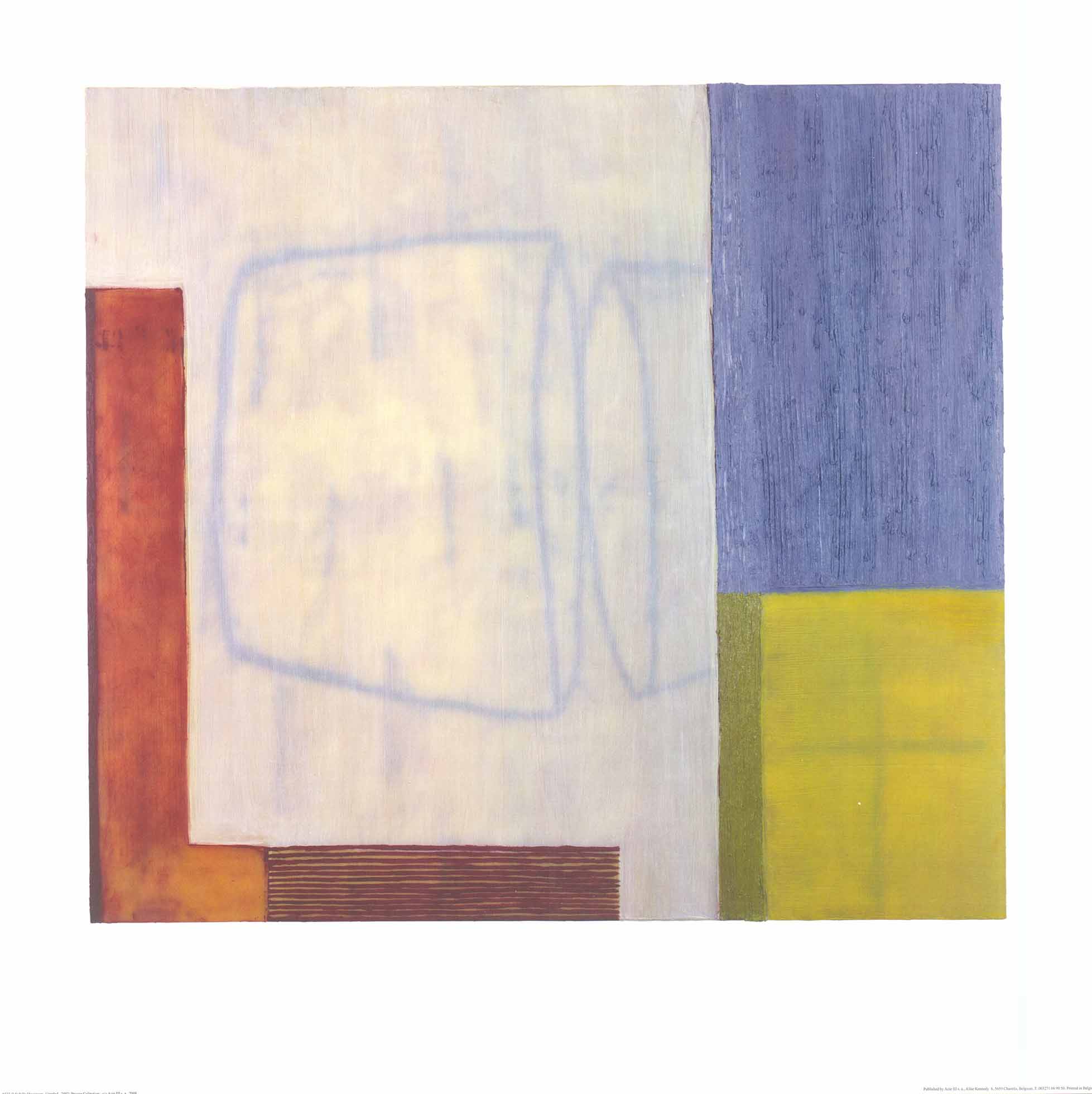 Untitled, 2007 by Sybille Hassinger - 27 X 27 Inches (Watercolour ...