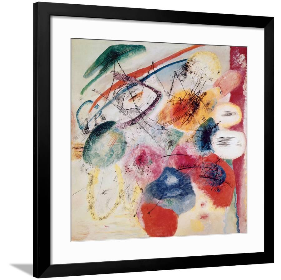 Black Lines, 1913 by Wassily Kandinsky - 20 X 20" (Offset Lithograph ...