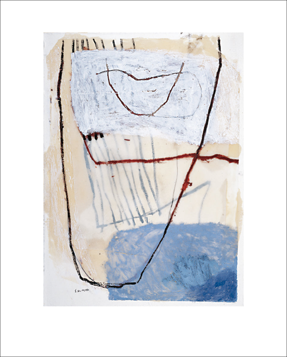 Untitled, 1998 by Sybille Hassinger - 24 X 32 Inches (Watercolour ...