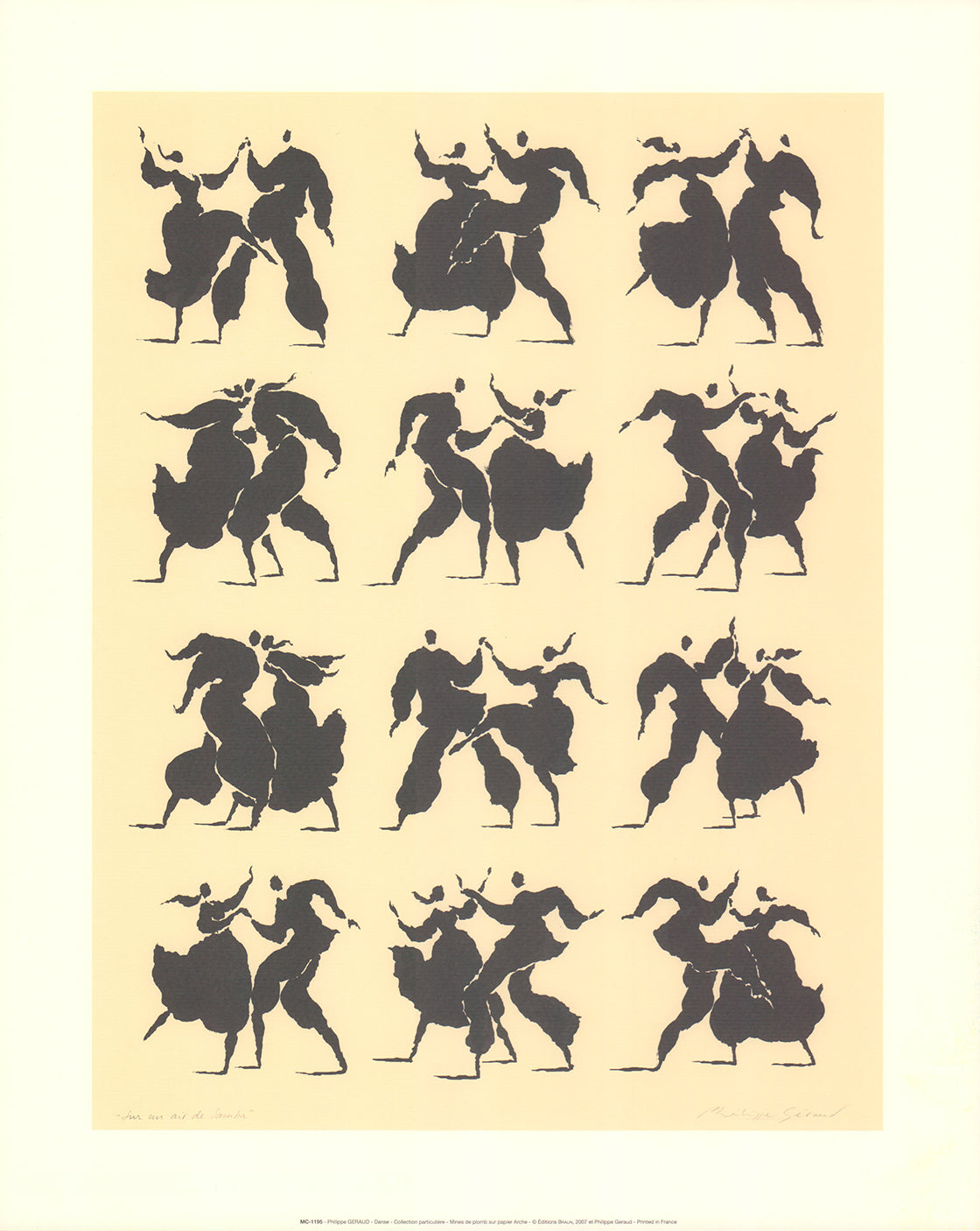 Danse by Philippe Geraud - 16 X 20 Inches (Art Print) – Artistica Fine Art