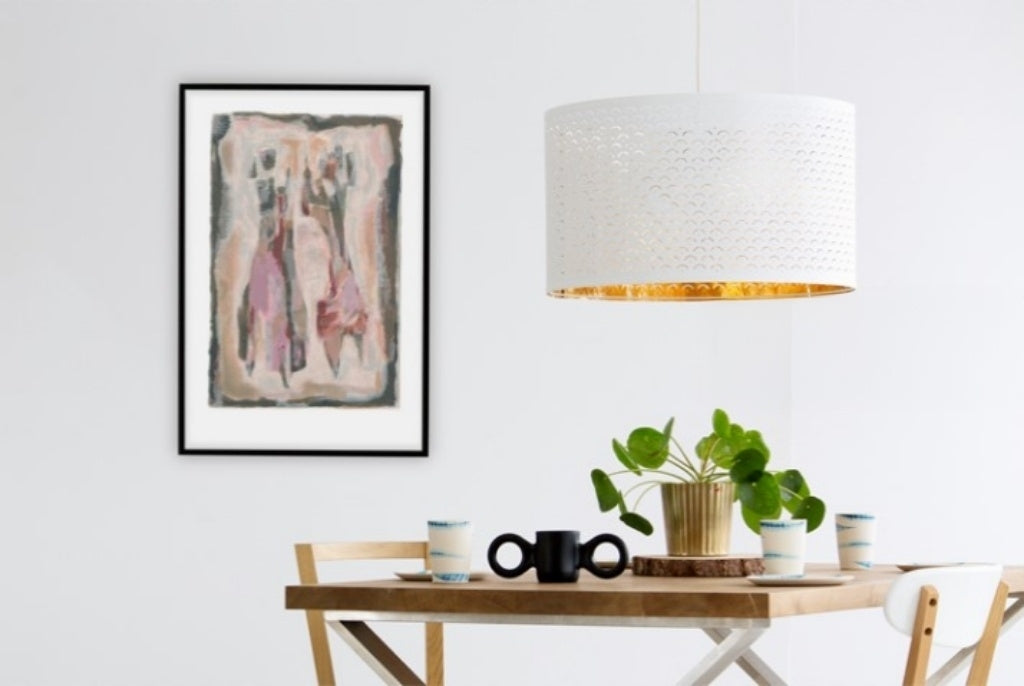The Encounter by Eva Landori - 26 X 34 Inches (Silkscreen / Serigraph ...