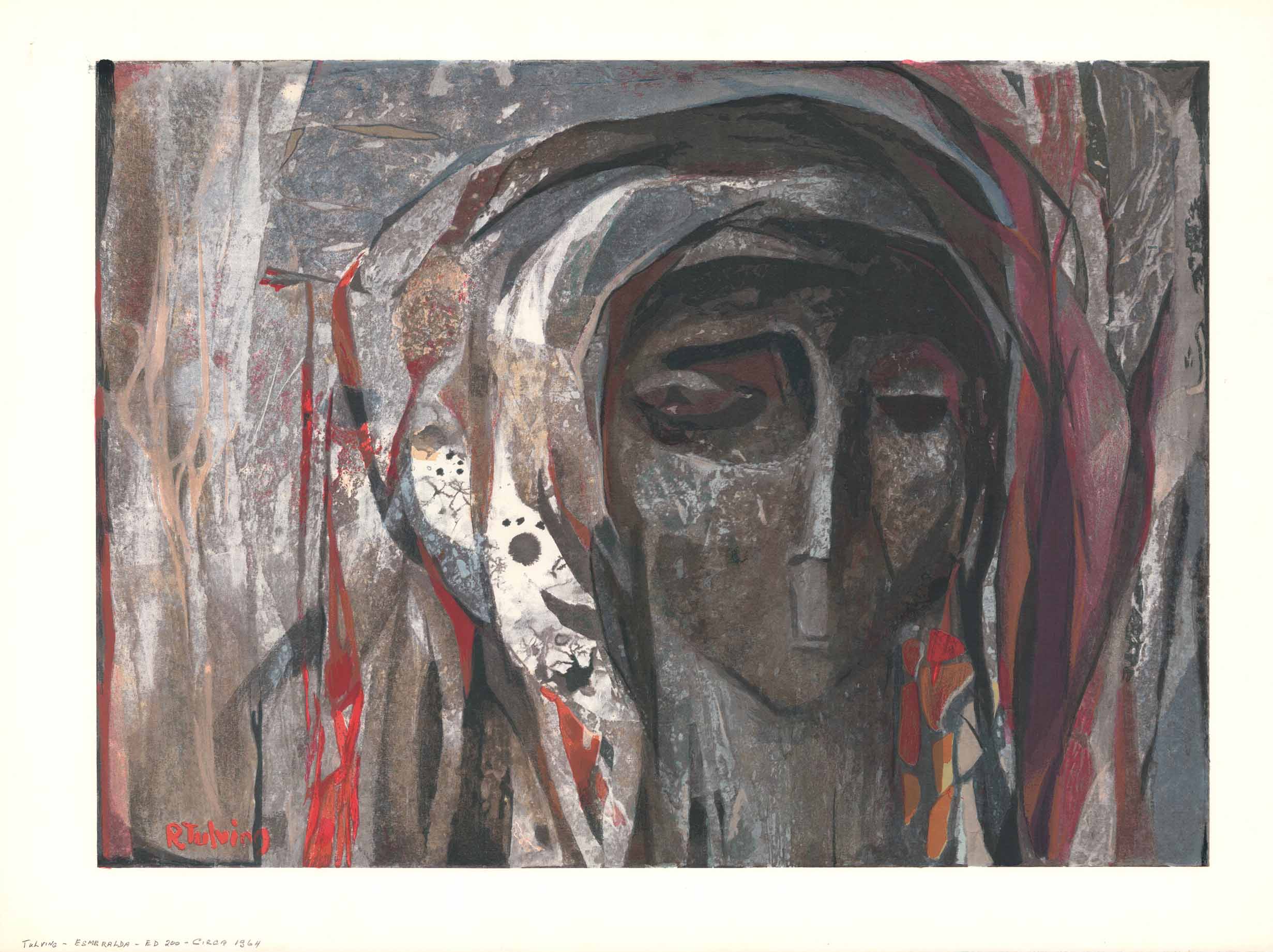 Esmeralda by Ruth Tulving - 26 X 35 Inches (Silkscreen) – Artistica ...