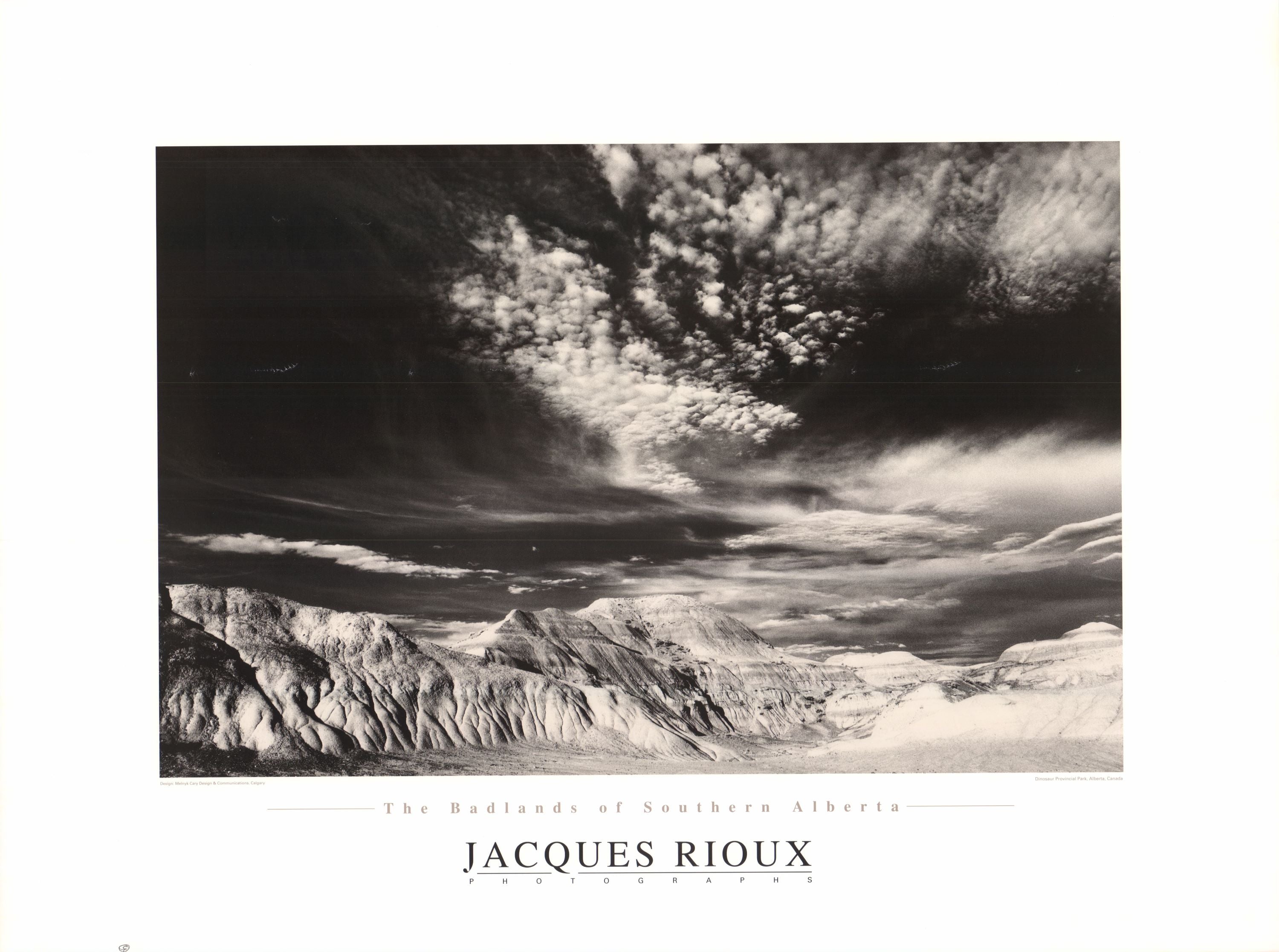 The Badlands of Southern Alberta by Jacques Rioux - 24 X 32 Inches (Ar ...