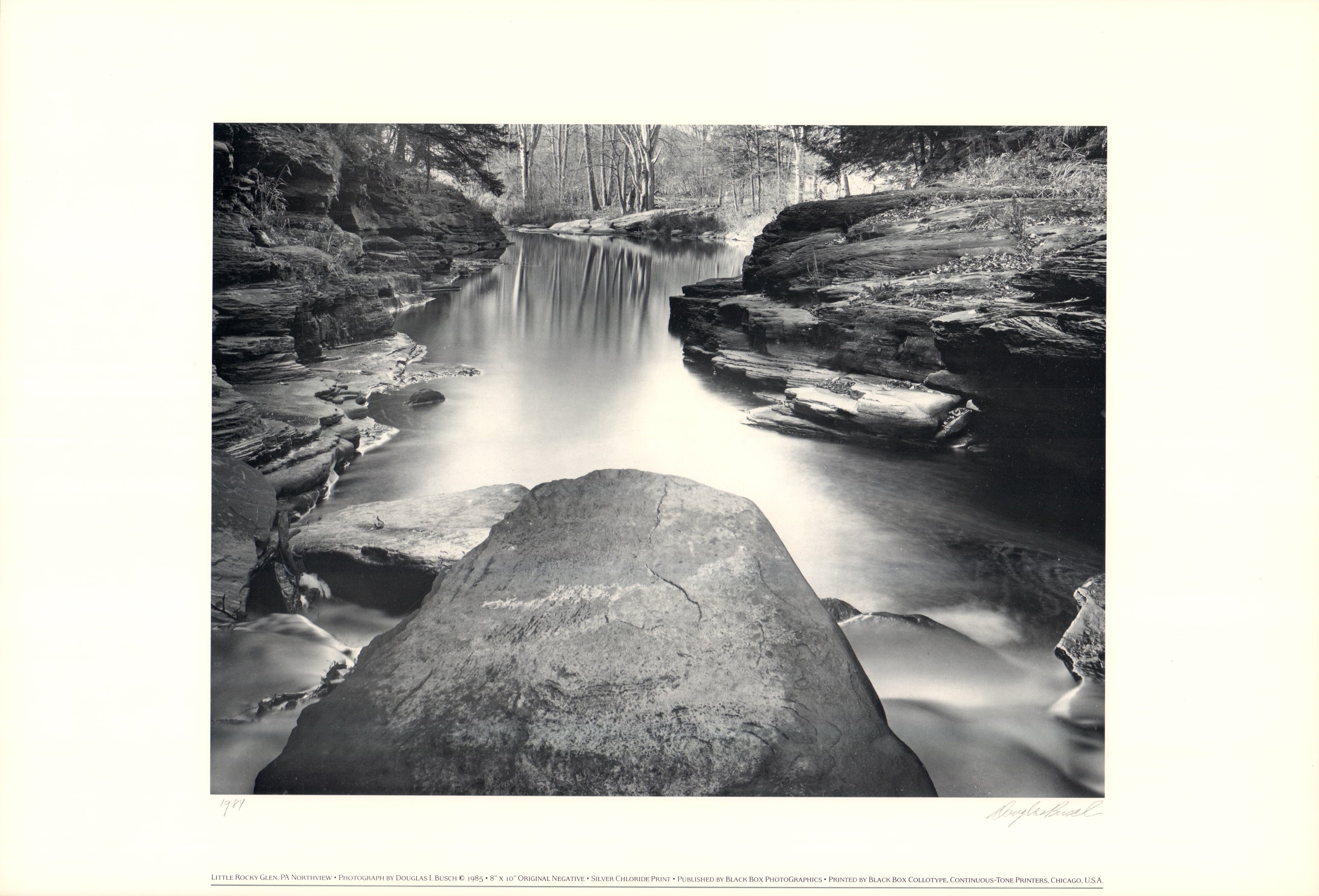 Little Rocky Glen PA Northview, 1985 by Douglas I. Busch - 22 X 28 Inc ...