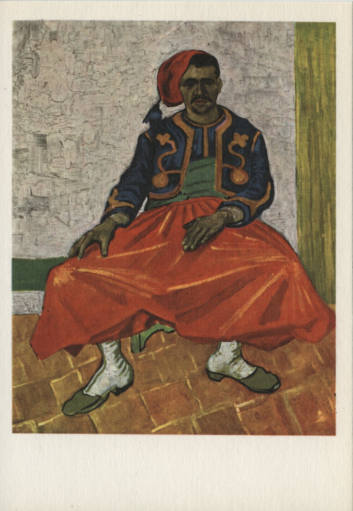 Le Zouave Milliet by Vincent Van Gogh - 4 X 6 Inches (10 Postcards ...