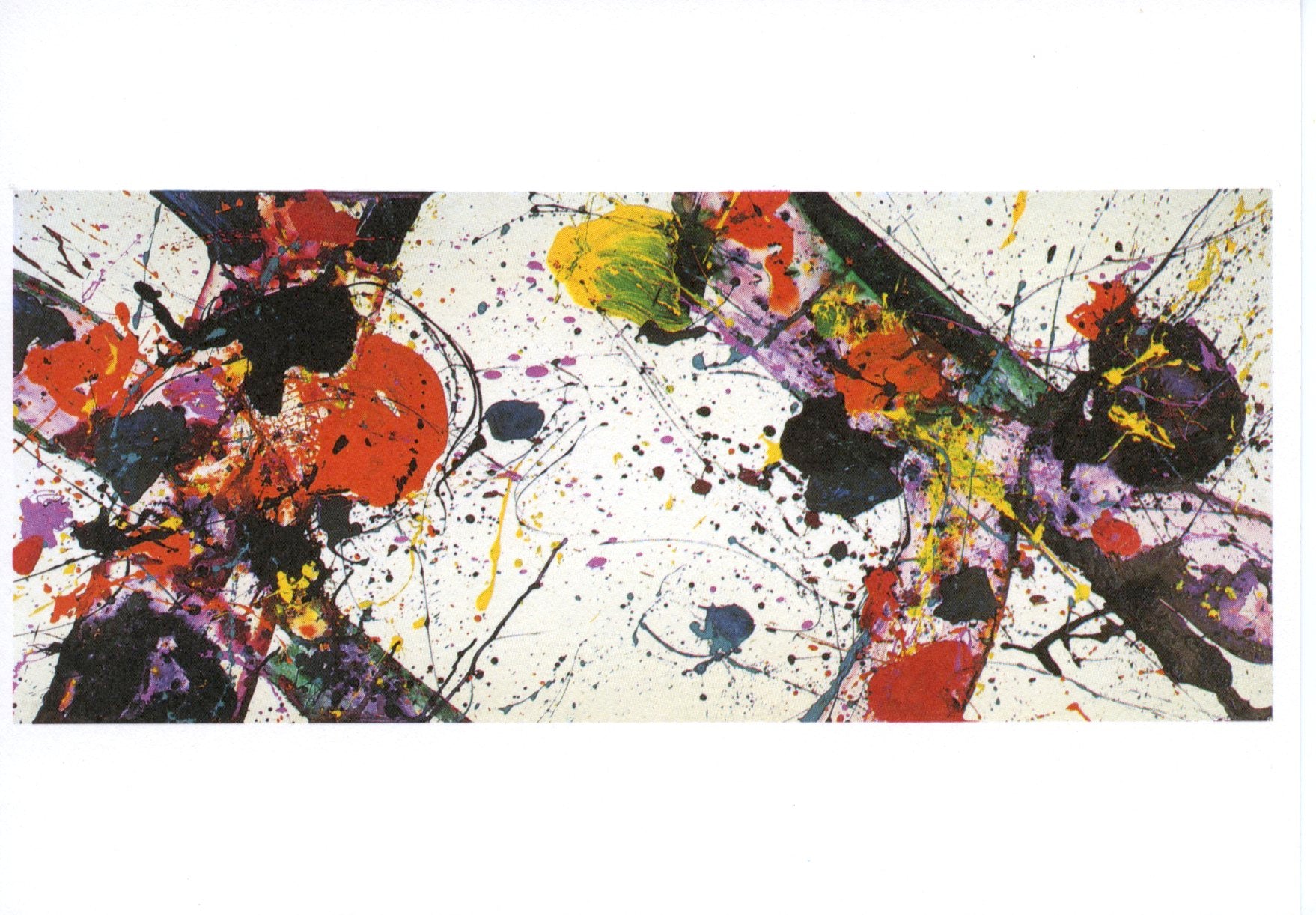 Affective Tension by Sam Francis - 4 X 6 Inches (10 Postcards ...