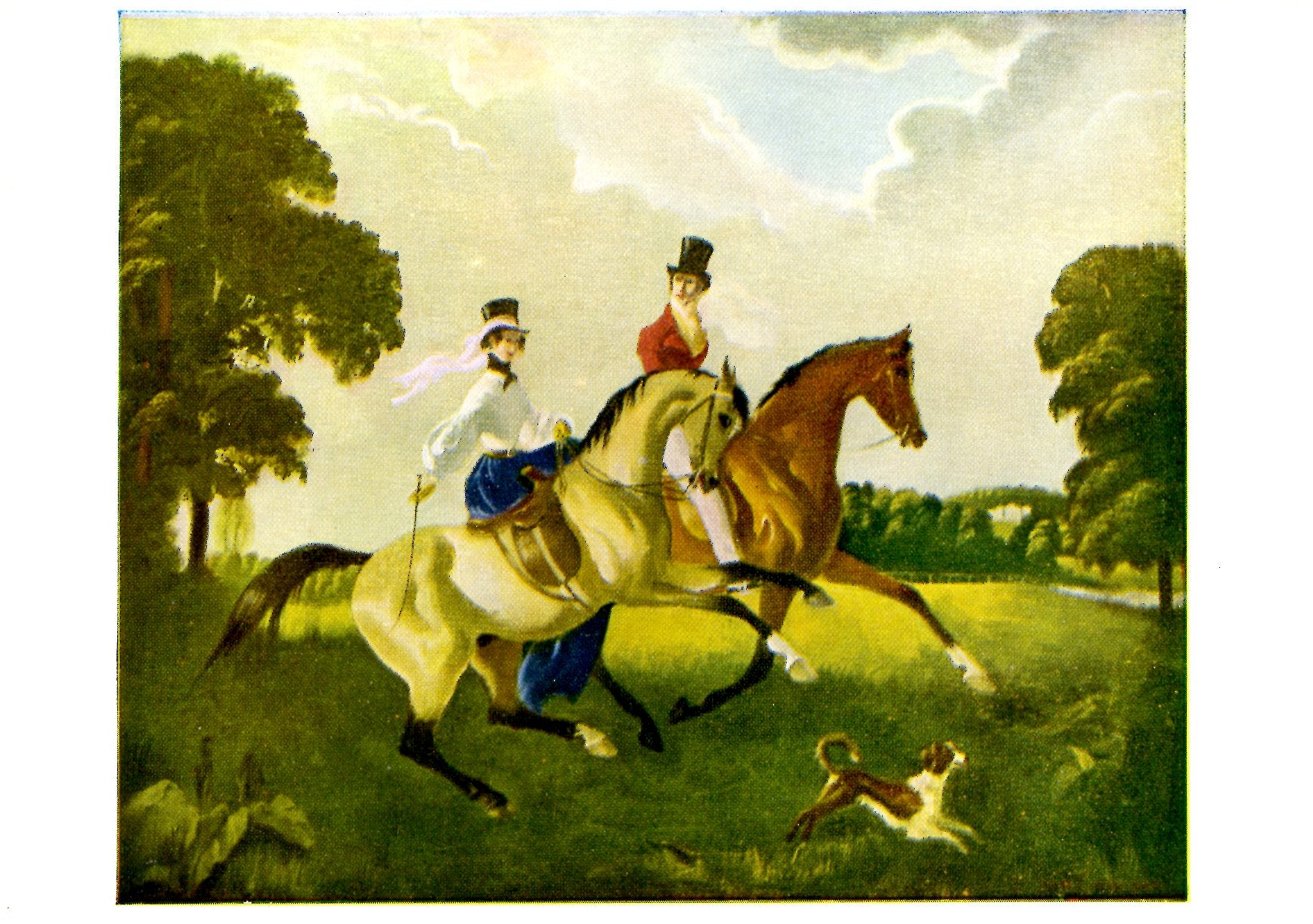 The Restive Mount by Doris Zinkeisen - 4 X 6 Inches (10 Postcards ...