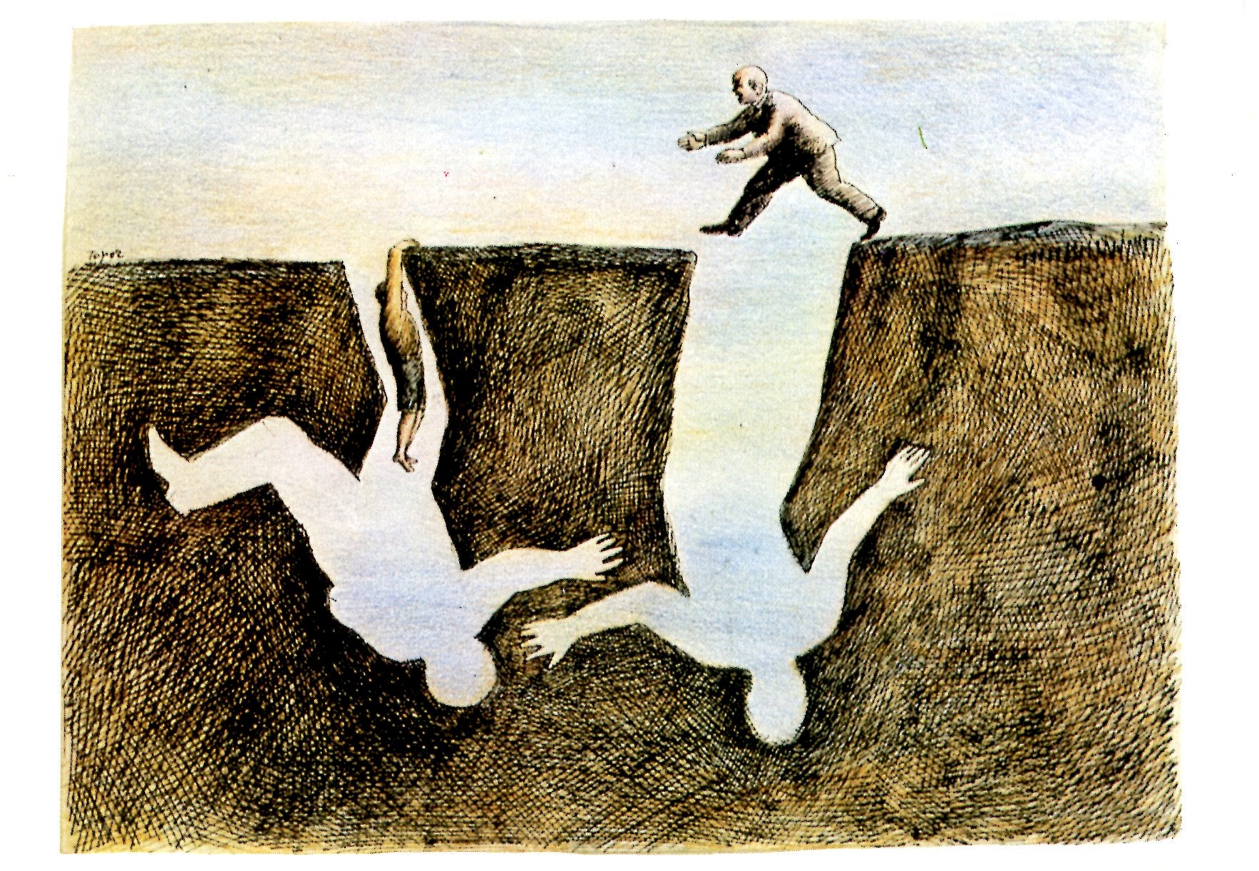 Danger Mortel by Topor - 4 X 6 Inches (10 Postcards) – Artistica Fine Art