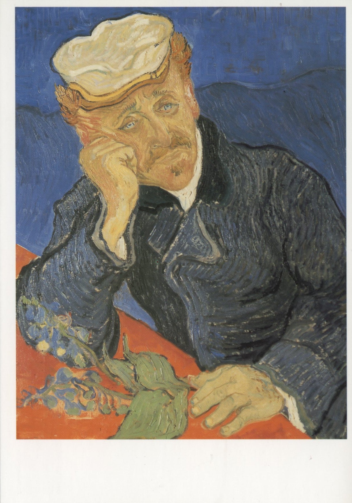 Portrait du Docteur Gachet, 1890 by Vincent Van Gogh - 4 X 6 Inches (1 ...
