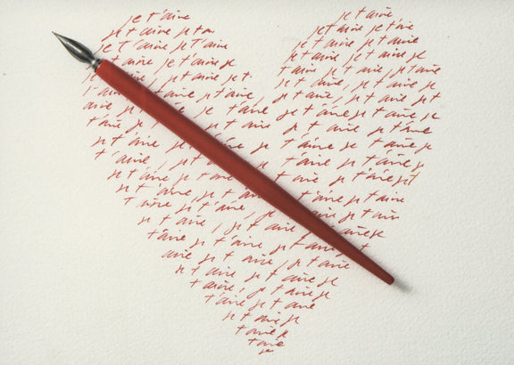 Coeur Rouge by Camille Soulayrol et Louis Gaillard - 4 X 6 Inches (10 ...