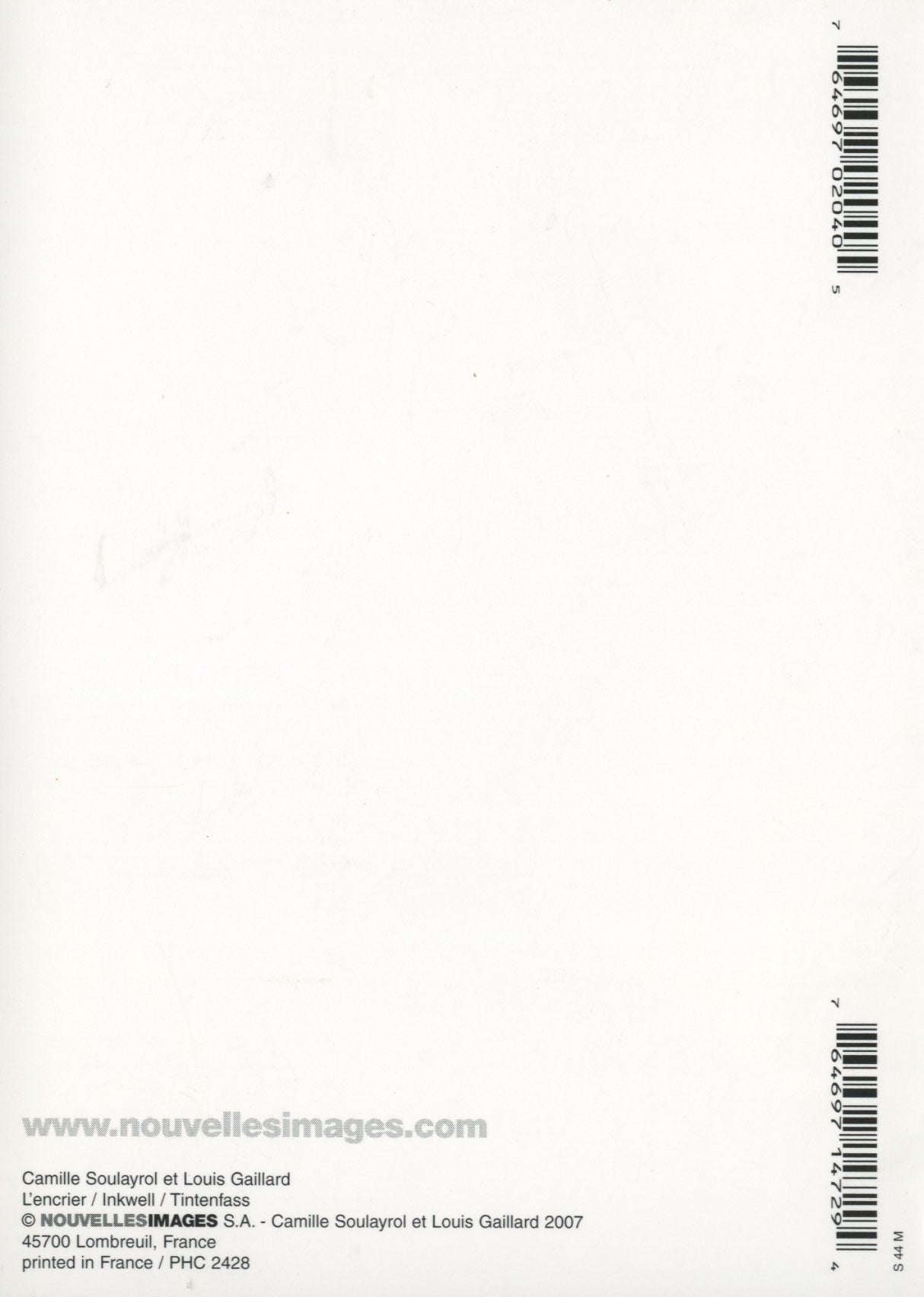 L'Encrier by Camille Soulayrol et Louis Gaillard - 4 X 6 Inches (10 Po ...