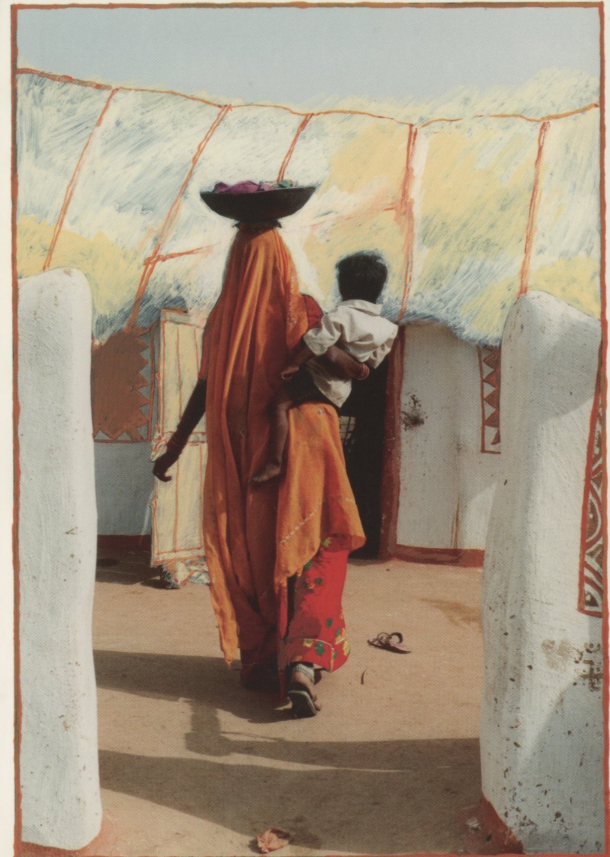 Hira, Intouchable à Phalodi by Titouan Lamazou - 4 X 6 Inches (10 Post ...