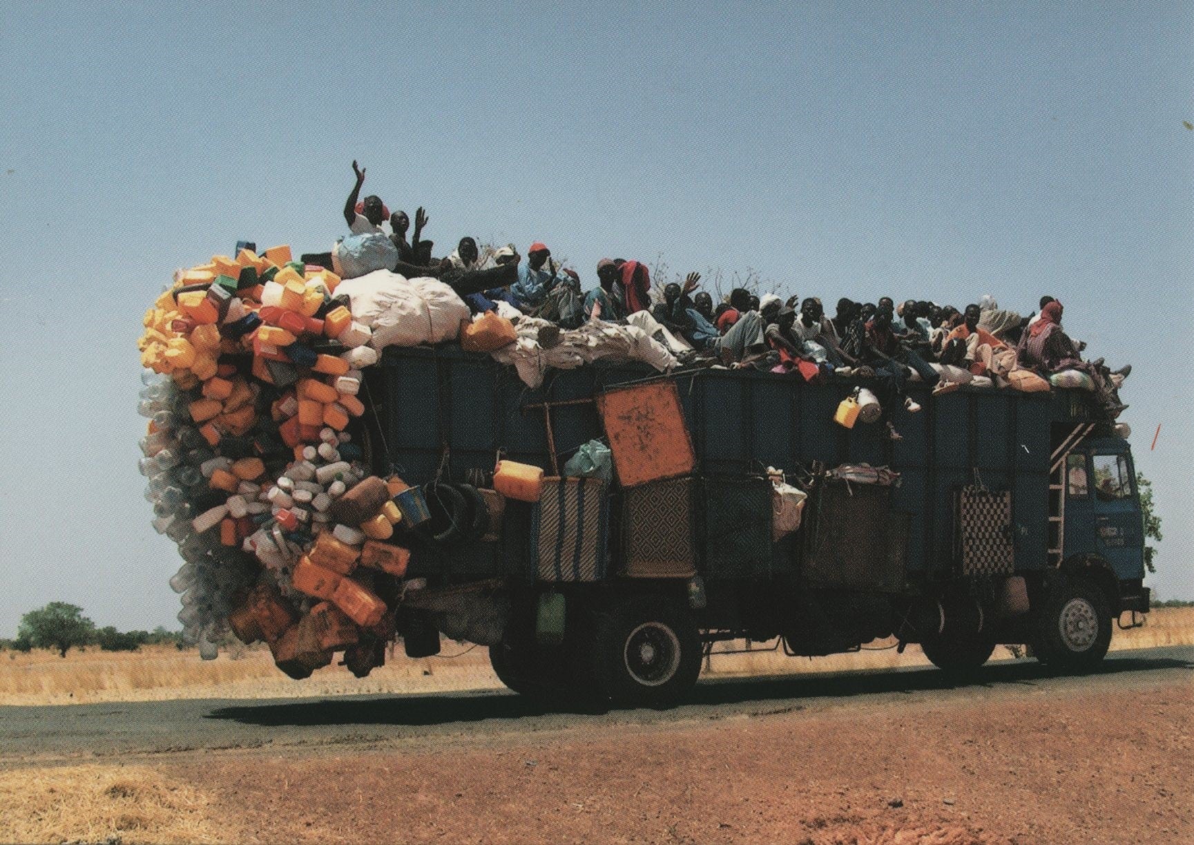 Sur la Route de Kédougou, Sénégal by Sophie Bruschet - 4 X 6 Inches (1 ...