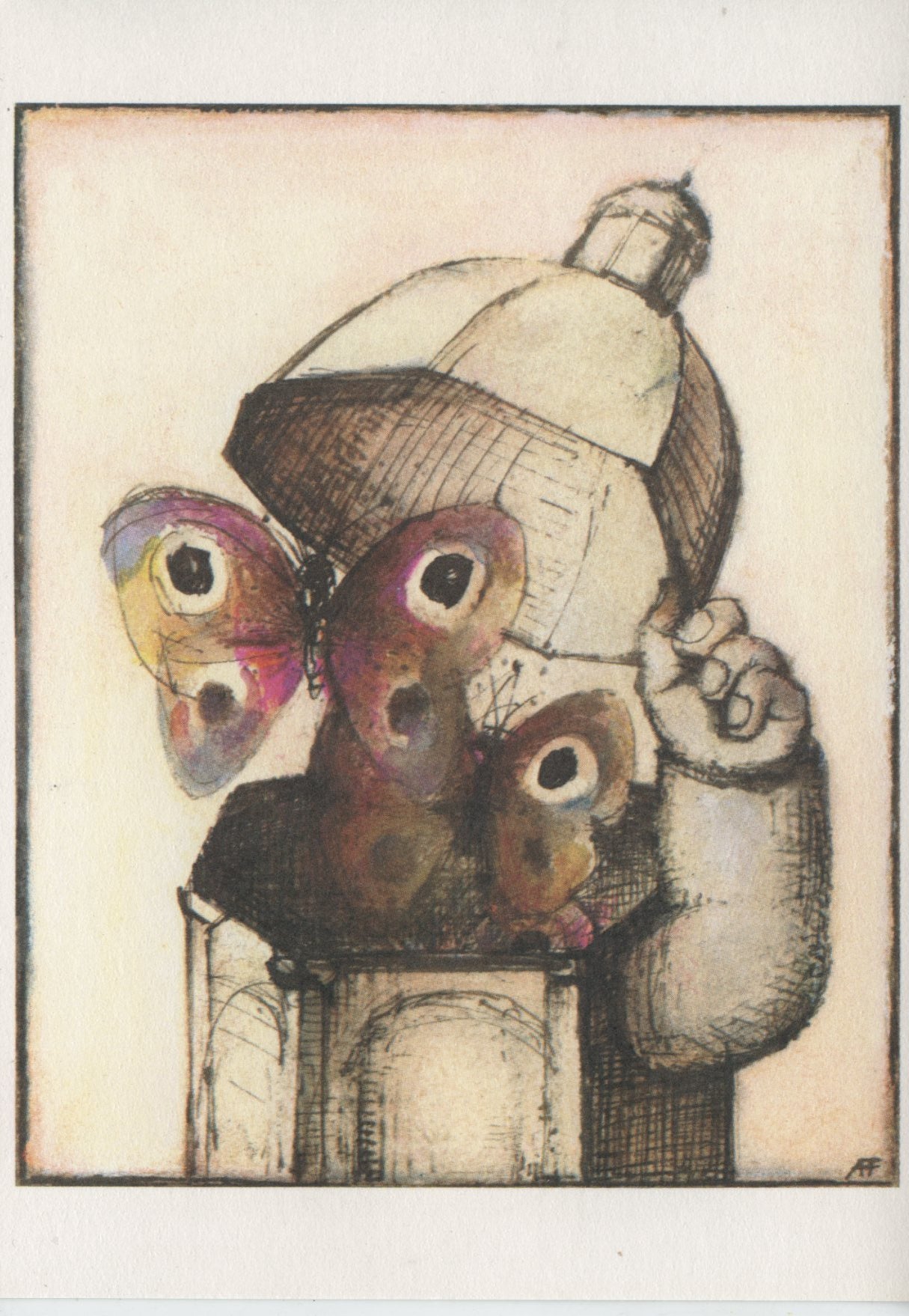 Le Patrimoine by André François - 4 X 6 Inches (10 Postcards ...