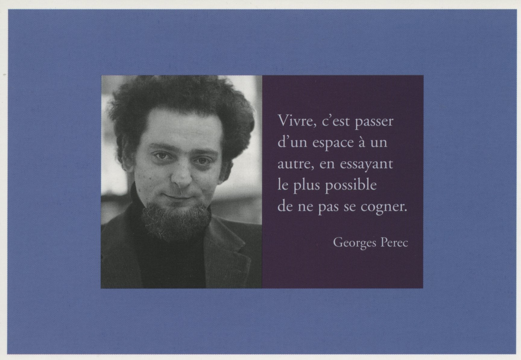 Georges Perec - 4 X 6 Inches (10 Postcards) – Artistica Fine Art