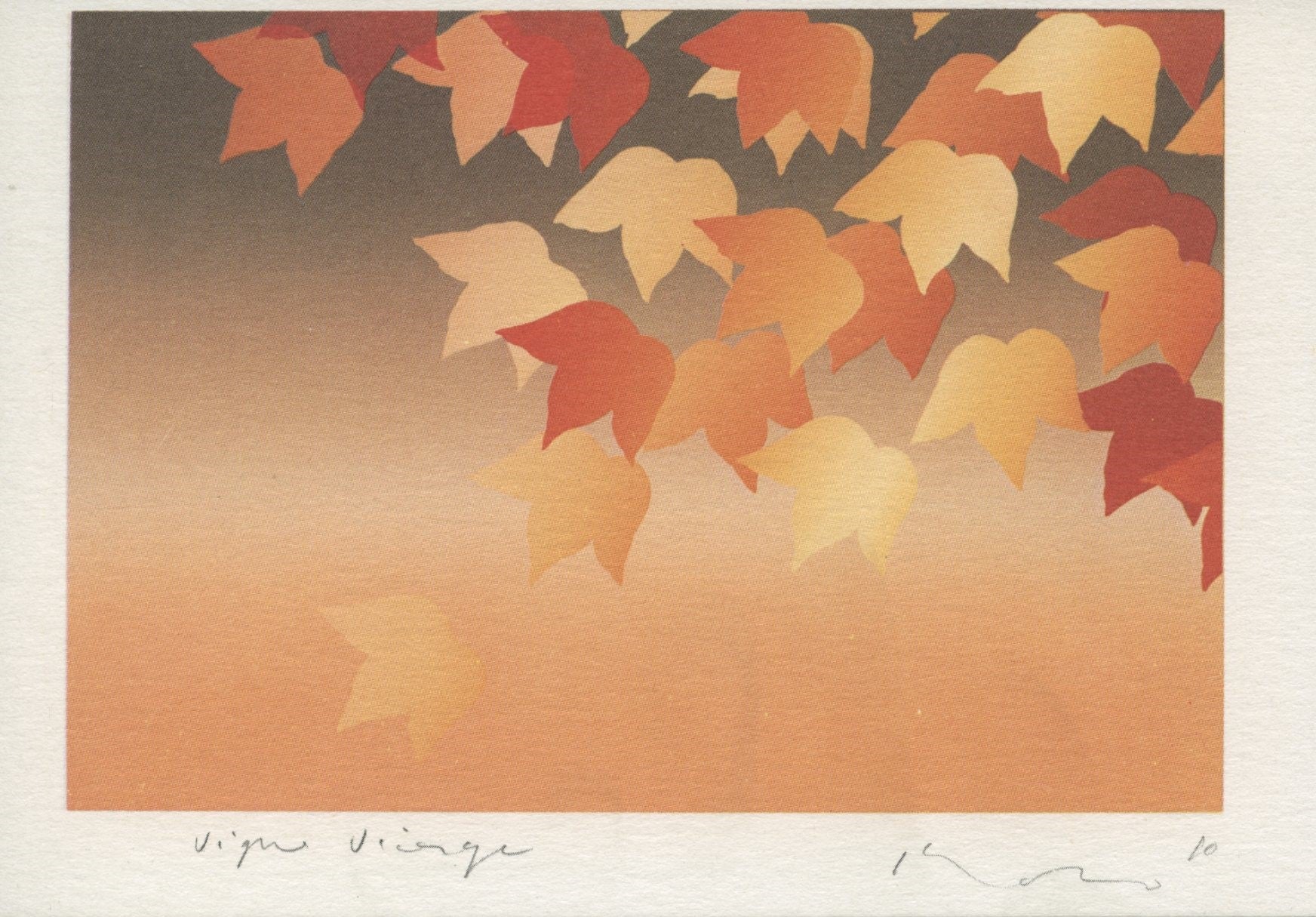 Vigne Vierge by Kozo - 4 X 6 Inches (10 Postcards) – Artistica Fine Art