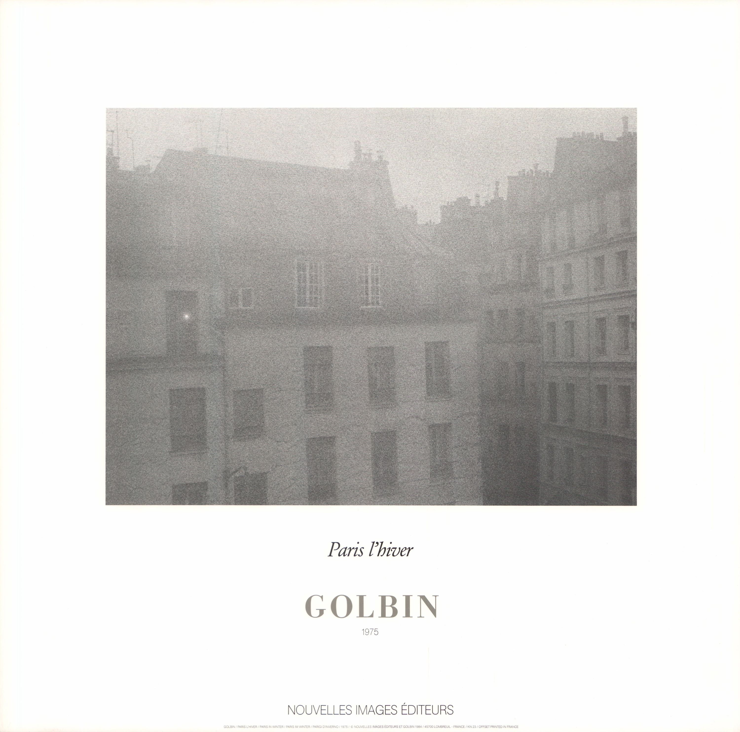Paris in Winter, 1975 by Golbin - 20 X 28 Inches (Art Print ...