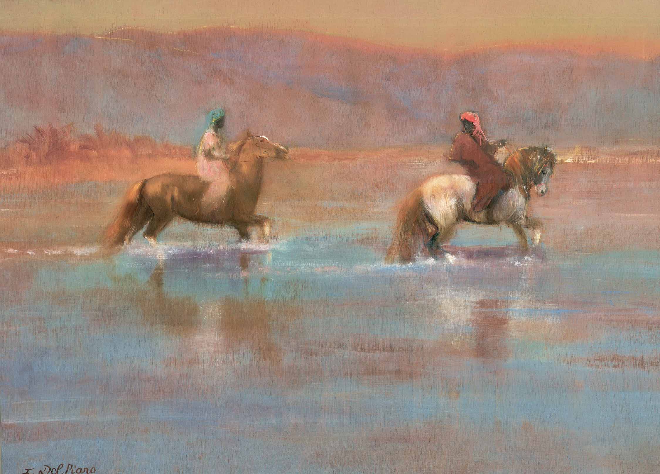 Hassi Bel Gebour by Isabelle Del Piano - 24 X 32 Inches (Art Print ...