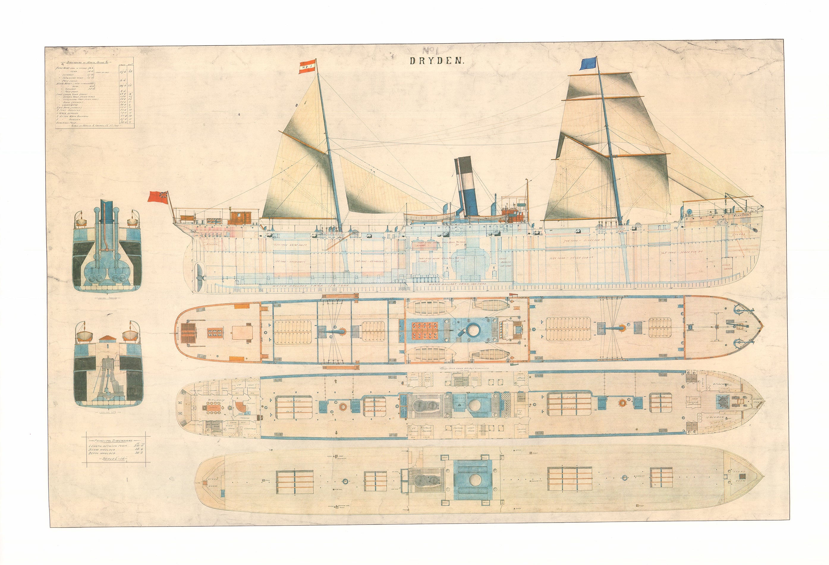 Dryden, 1885 by Unknow - 28 X 40 Inches (Art Print) – Artistica Fine Art