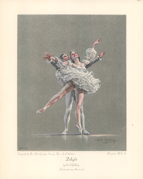 Delight by Cecil Golding - 8 X 10 Inches (Art Print) – Artistica Fine Art