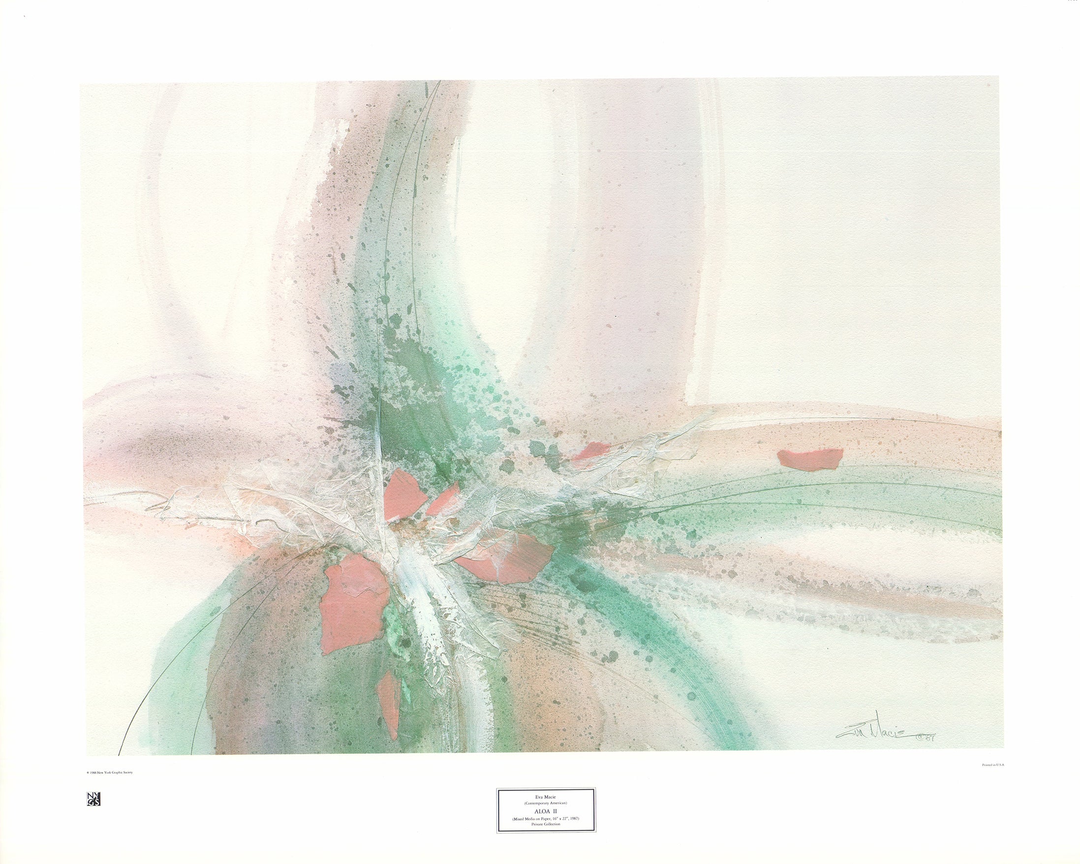 Aloa II, 1987 by Eva Macie - 25 X 31 Inches (Art Print) – Artistica ...