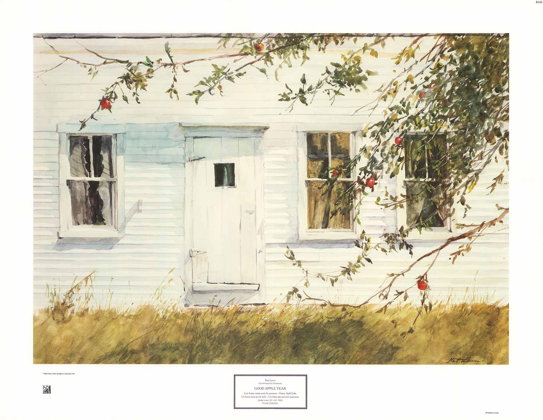 Good Apple Year, 1980 by Nat Lewis - 21 X 27 Inches (Art Print ...