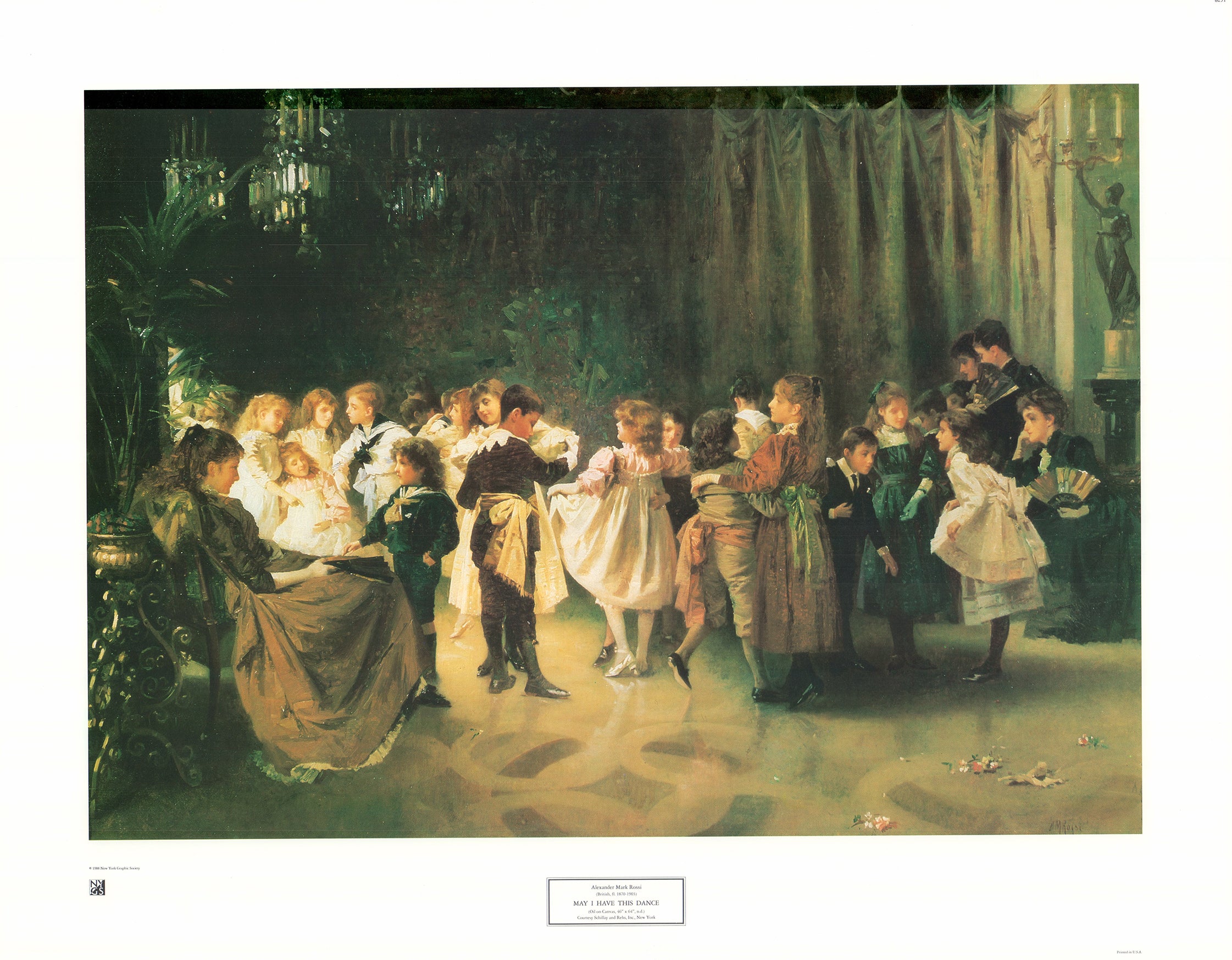 May I have this Dance by Alexander Mark Rossi - 25 X 32 Inches (Art Pr ...