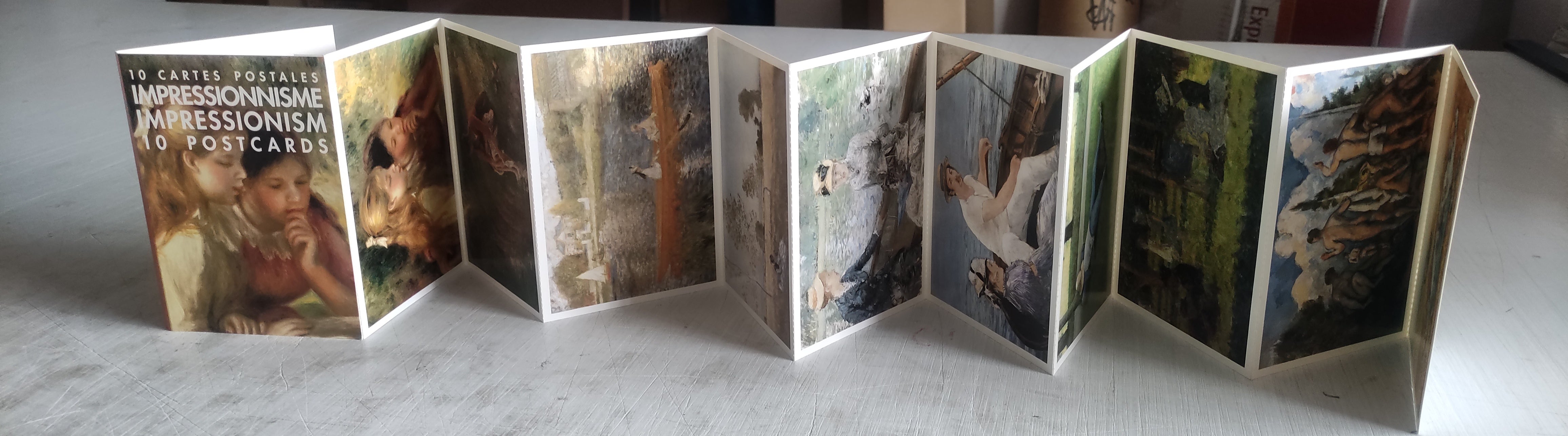 Impressionism (10 Postcards Booklet) – Artistica Fine Art