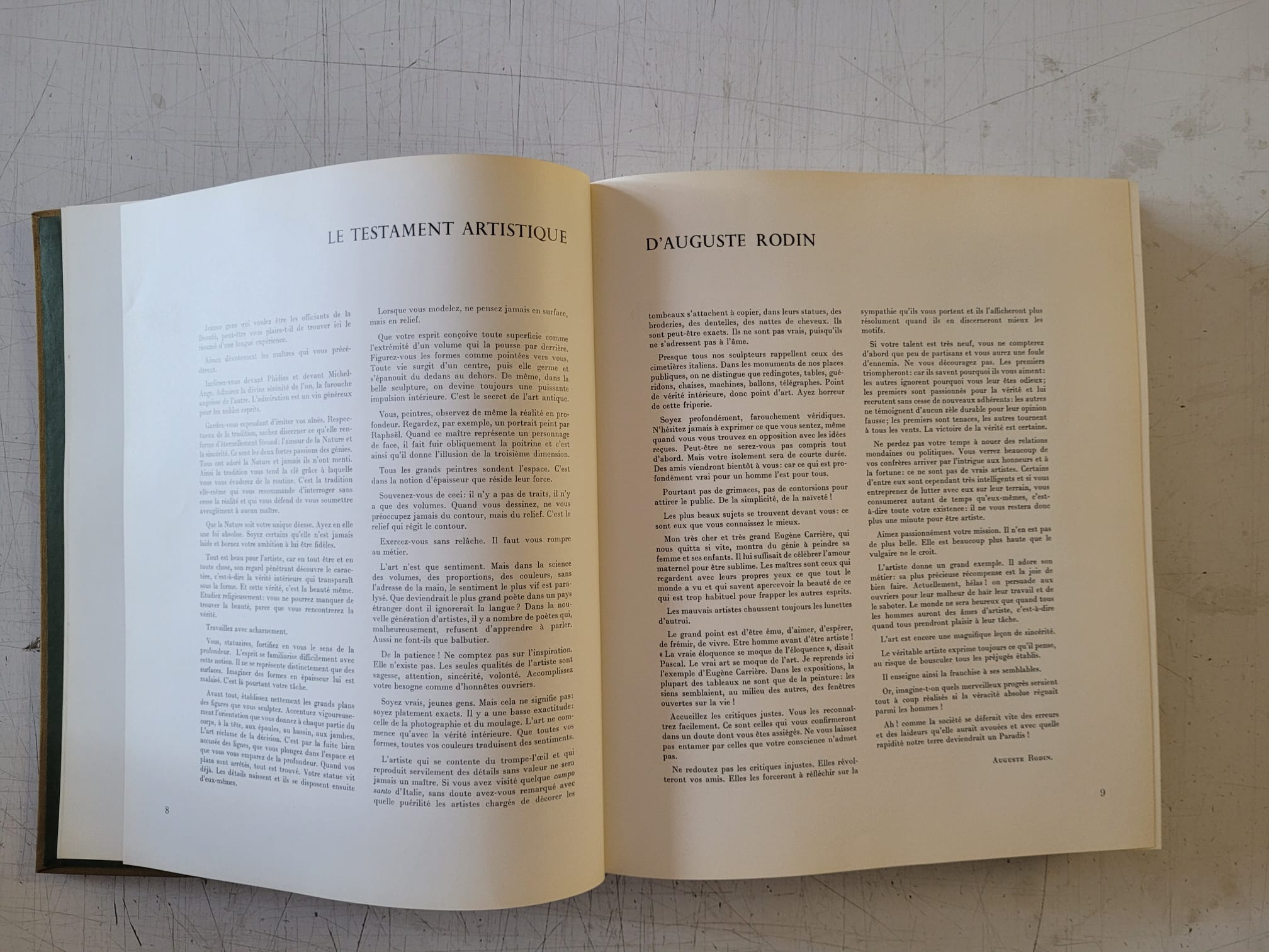 Auguste Rodin by Robert Descharnes (Vintage Hardcover Book 1st EDITION ...